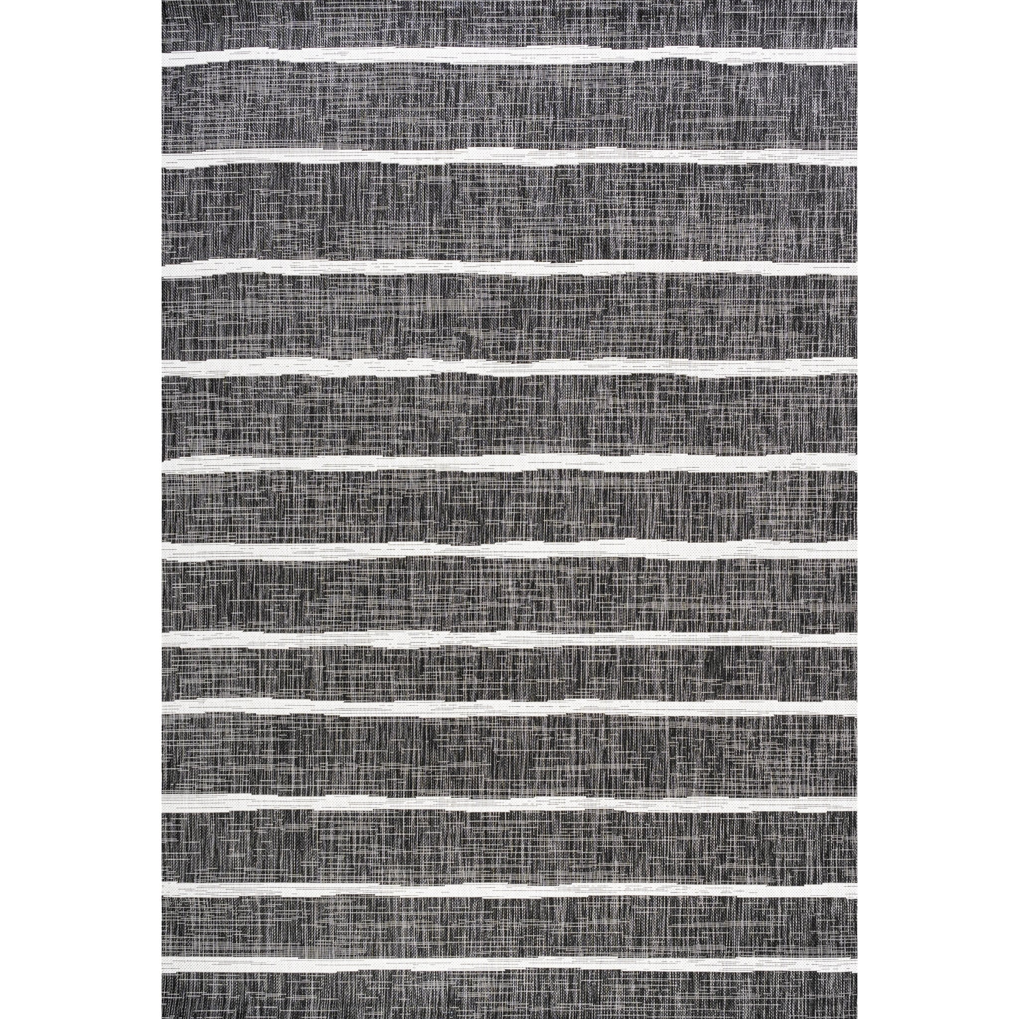 JONATHAN Y JONATHAN Y Andratx Berber Stripe Indoor/Outdoor Area Rug 8 X ...