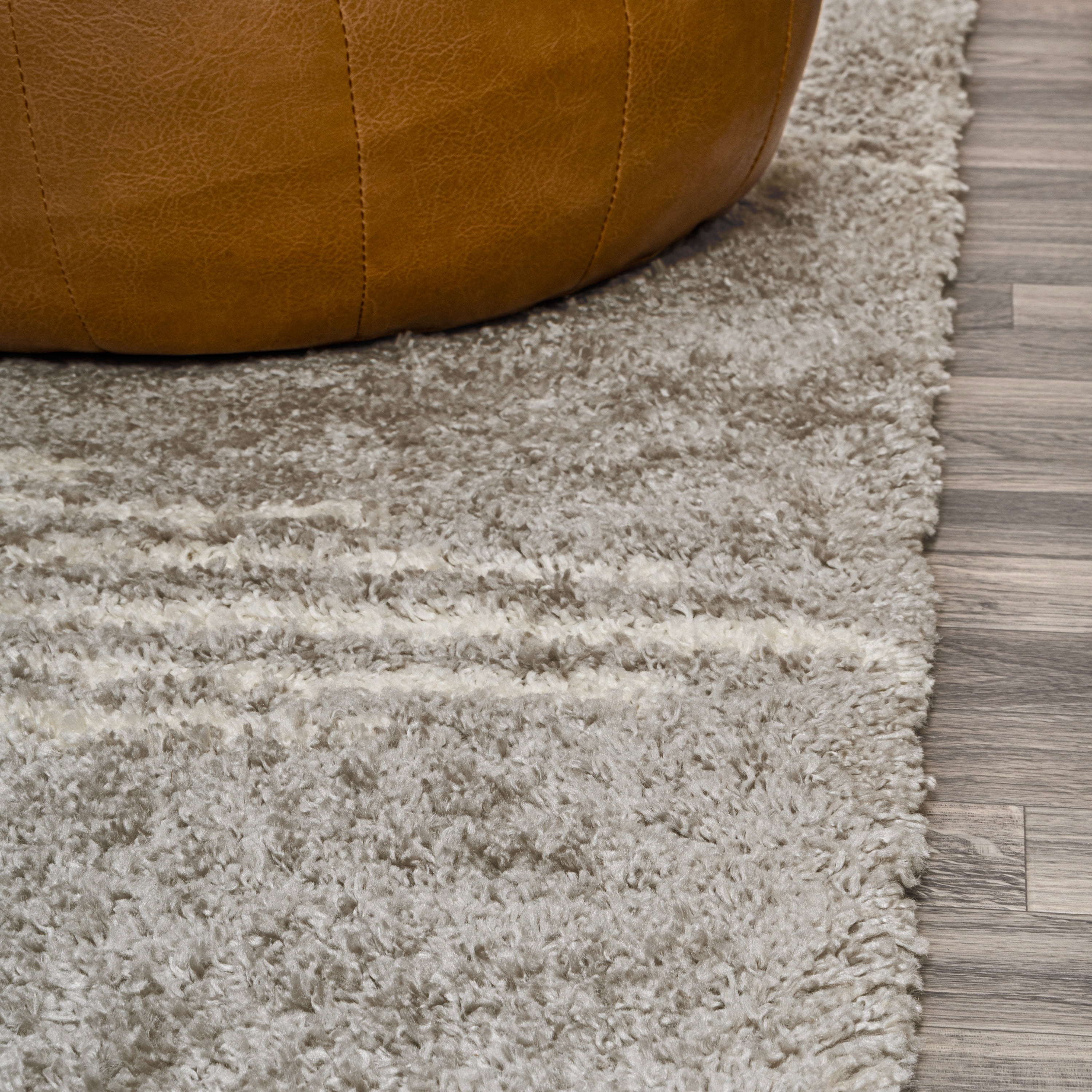 JONATHAN Y JONATHAN Y Arenal Diamond Stripe Geometric Shag Area Rug 8 X ...