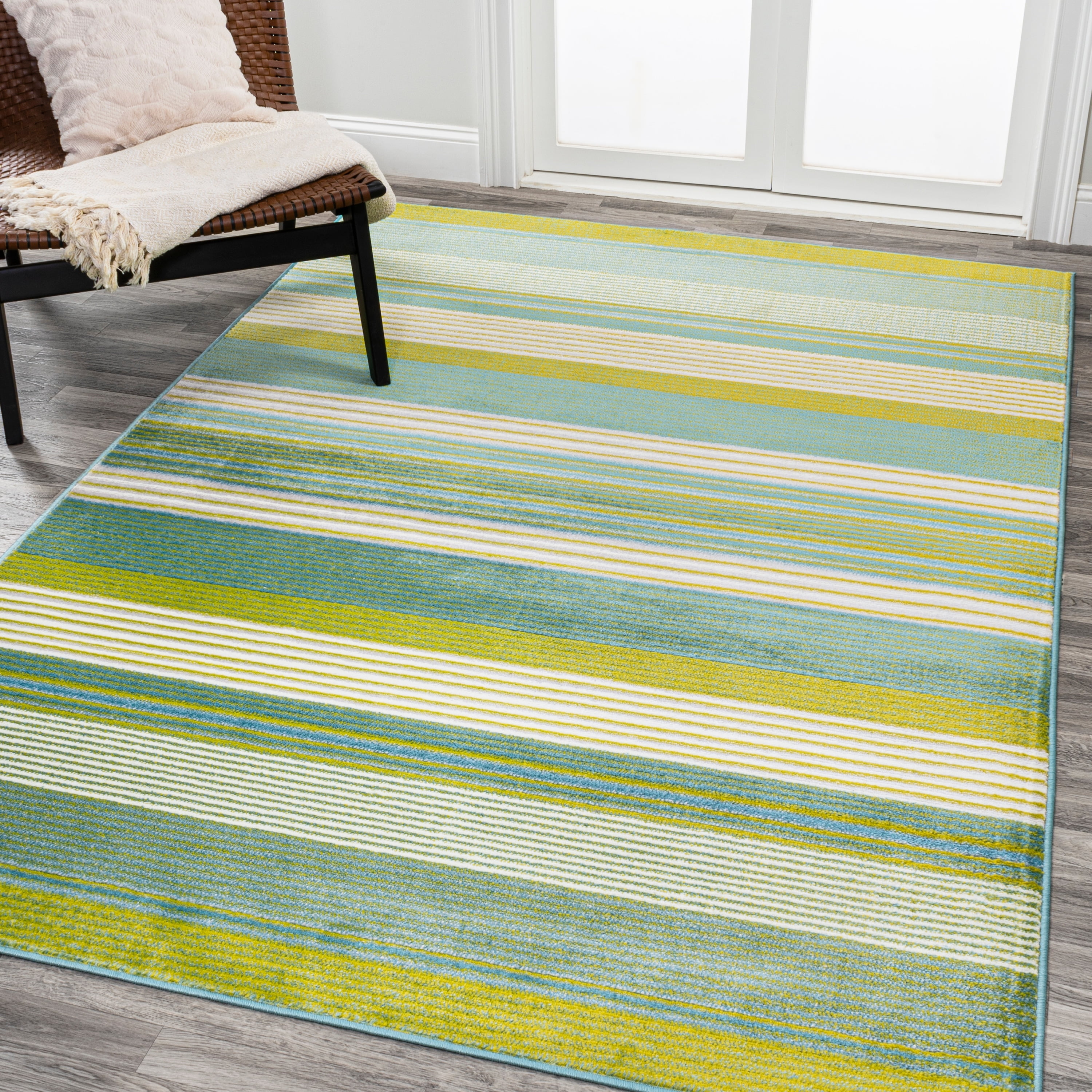 JONATHAN Y JONATHAN Y Austin Modern Botanical Wildflower Area Rug 3 X 5 ...