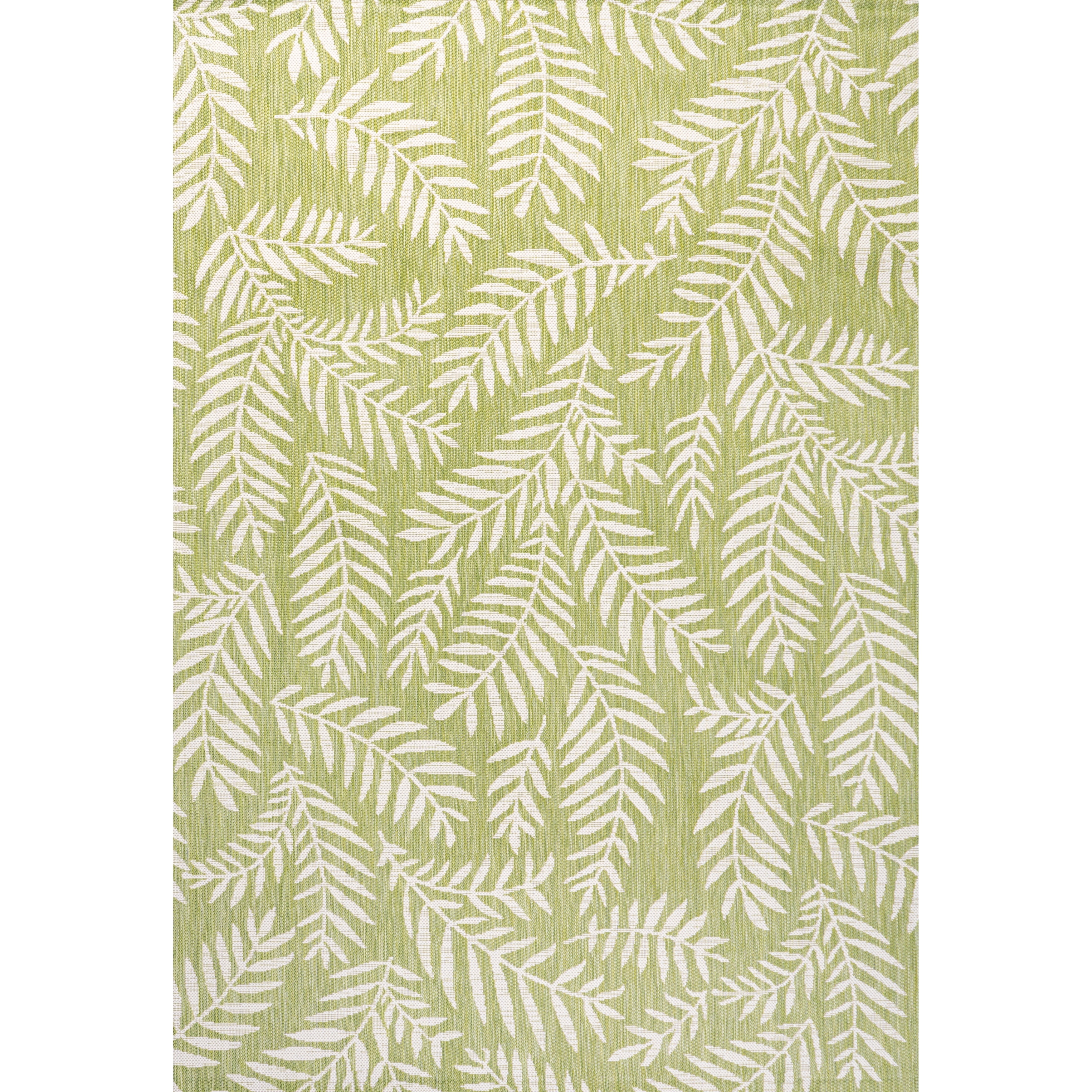 JONATHAN Y JONATHAN Y Galon Palm Frond Indoor/Outdoor Area Rug 9 X 12 ...