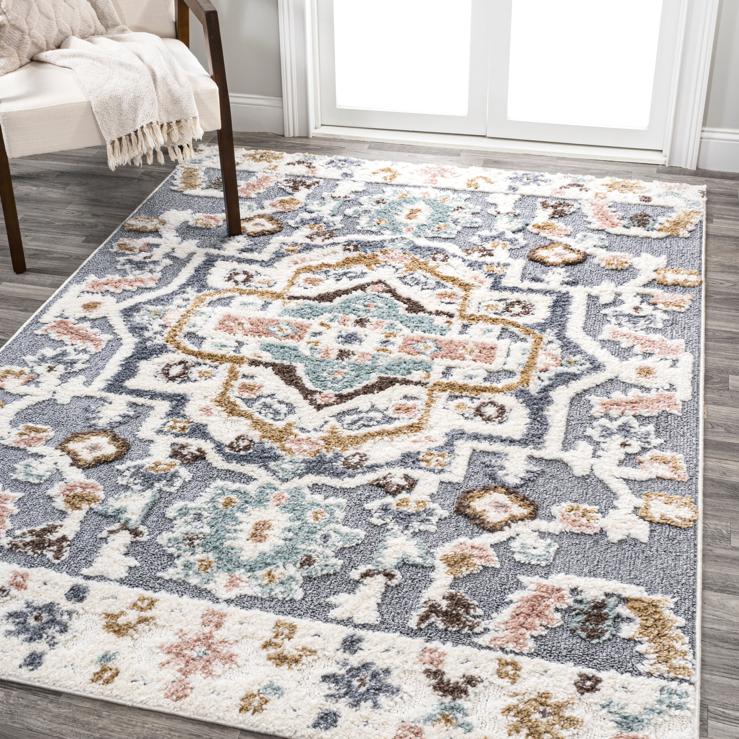JONATHAN Y JONATHAN Y Giglio Contemporary Beach Strie' Striped Area Rug ...