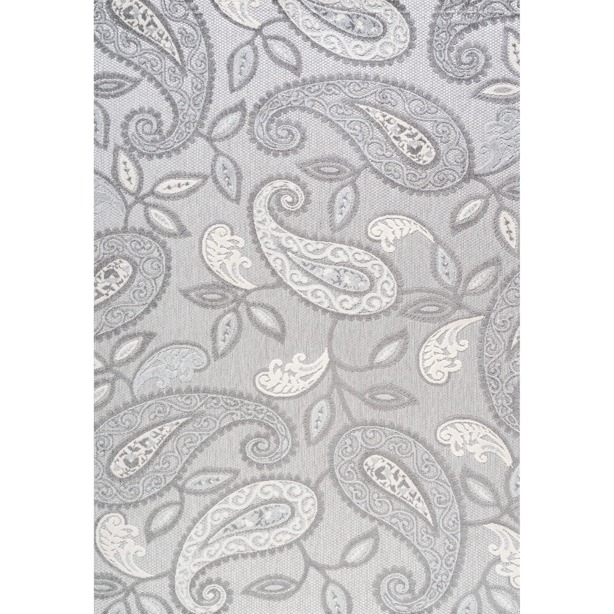 JONATHAN Y JONATHAN Y Gordes Paisley High-Low Indoor/Outdoor Area Rug 5 ...