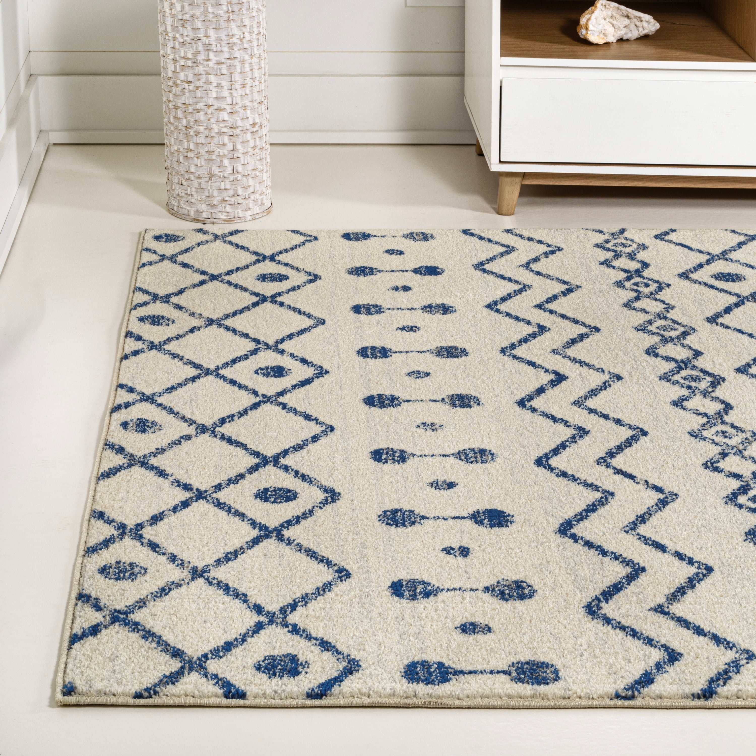 JONATHAN Y JONATHAN Y Izil Moroccan Beni Souk Area Rug 8 X 10 - Cream ...
