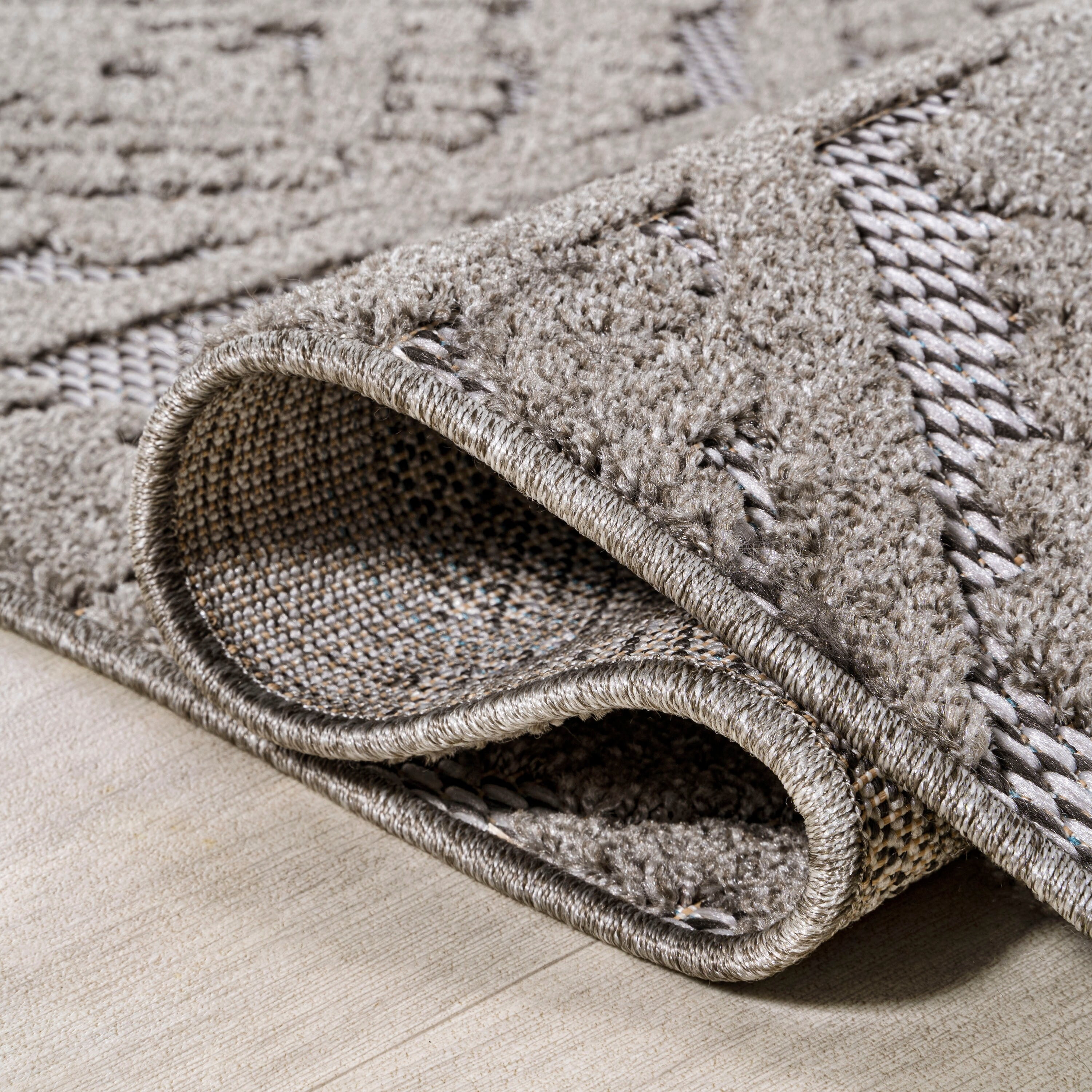 JONATHAN Y JONATHAN Y Jordan High-Low Pile Mediterranean Tile Indoor ...