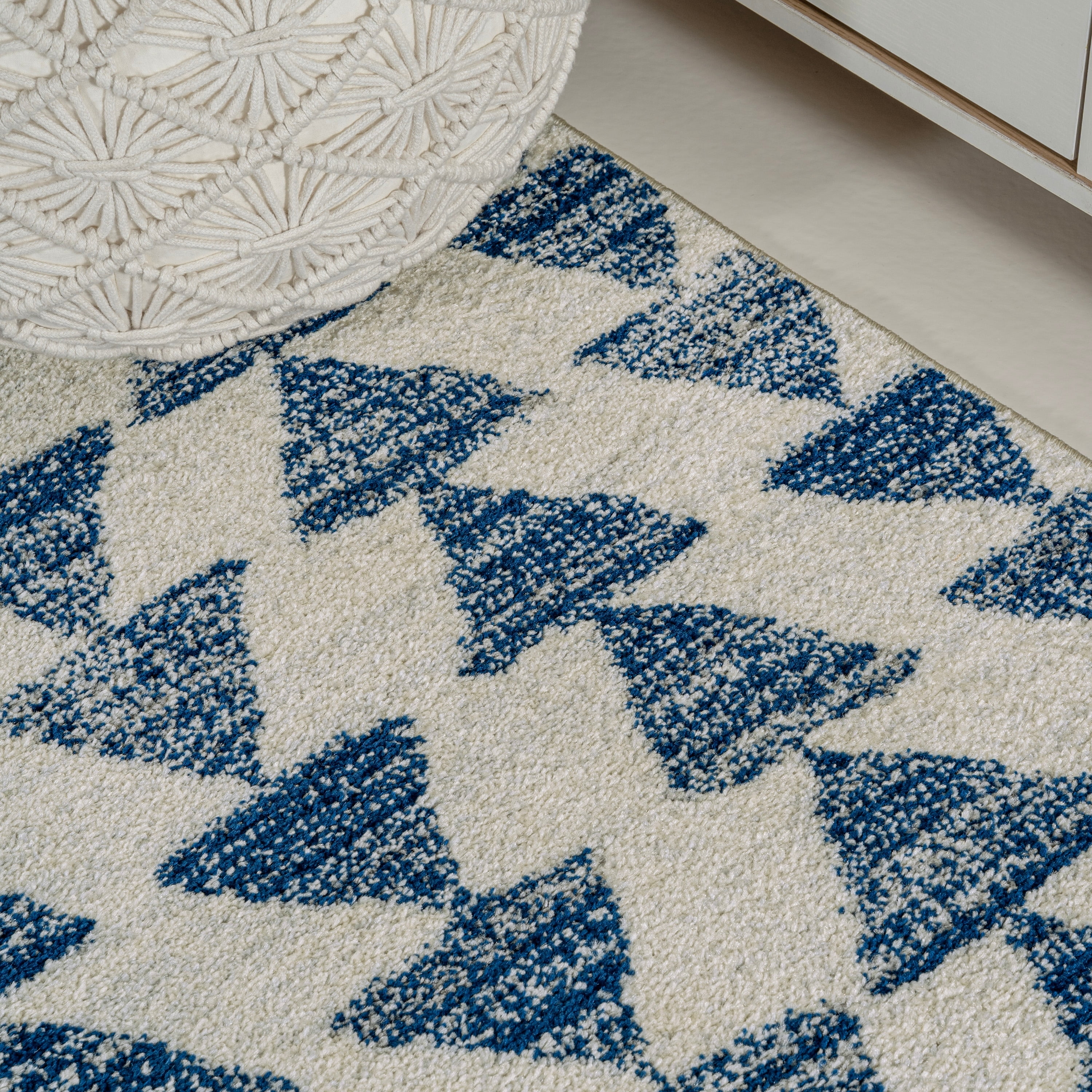 JONATHAN Y JONATHAN Y Khalil Moroccan Triangle Geometric Area Rug 2 X 8 ...