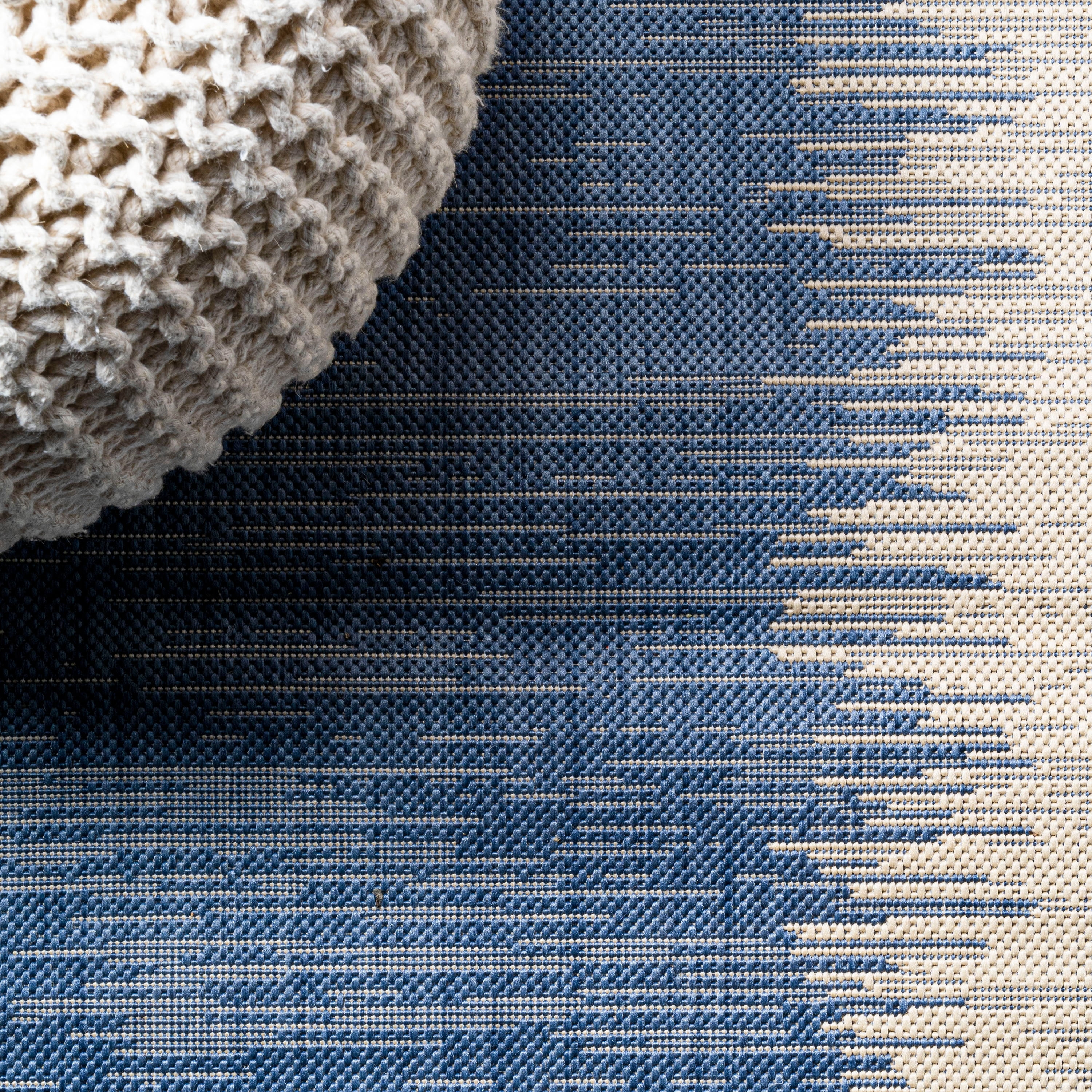 JONATHAN Y JONATHAN Y Madaba Modern Strie' Indoor/Outdoor Area Rug 2 X ...