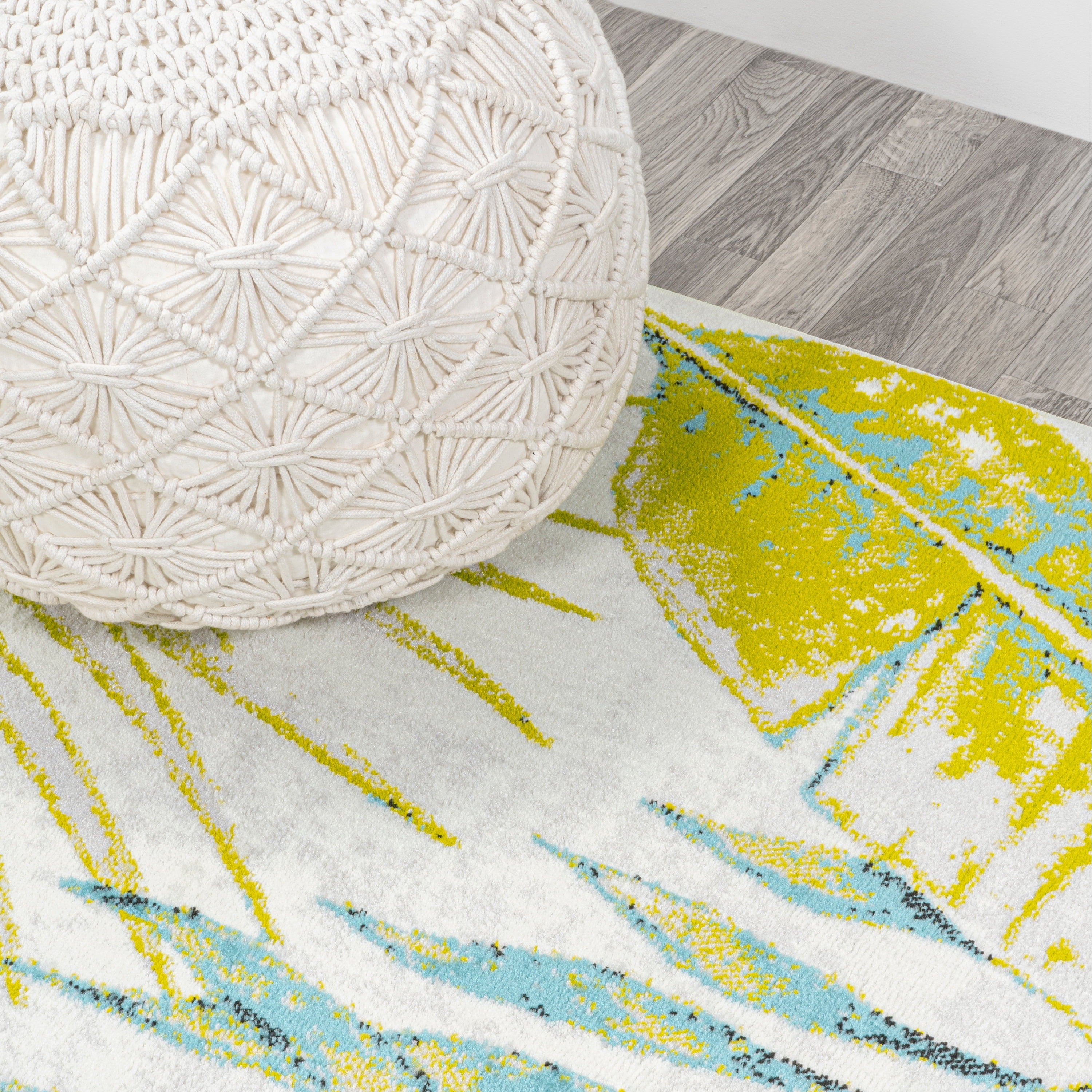 JONATHAN Y JONATHAN Y Magnolia Modern Botanical Flower Area Rug 2 X 8 ...
