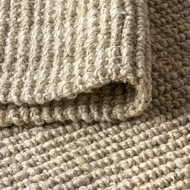 JONATHAN Y JONATHAN Y Pata Hand Woven Chunky Jute Area Rug 2 X 10 ...