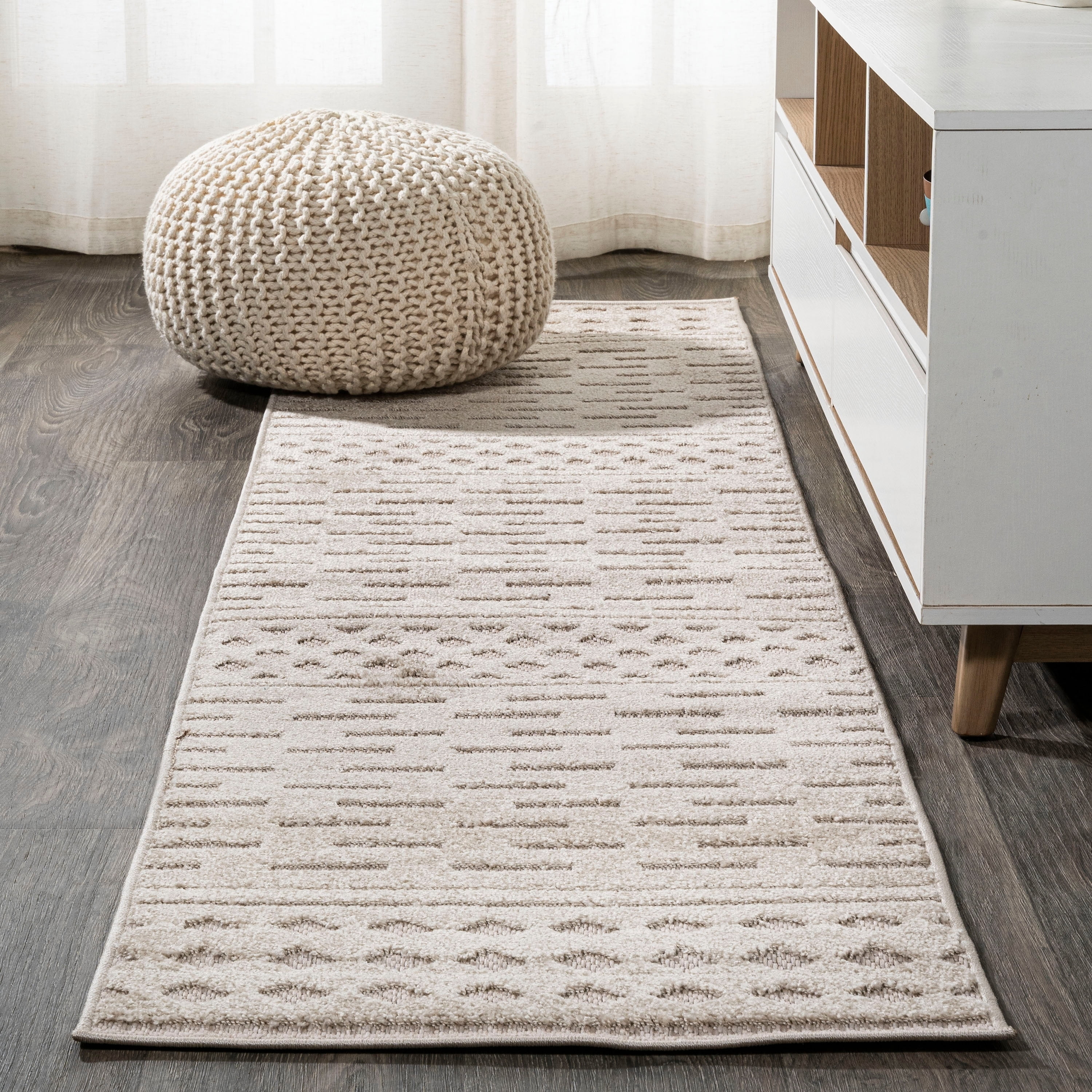 JONATHAN Y JONATHAN Y Rabat High-Low Pile Moroccan Geometric Indoor ...