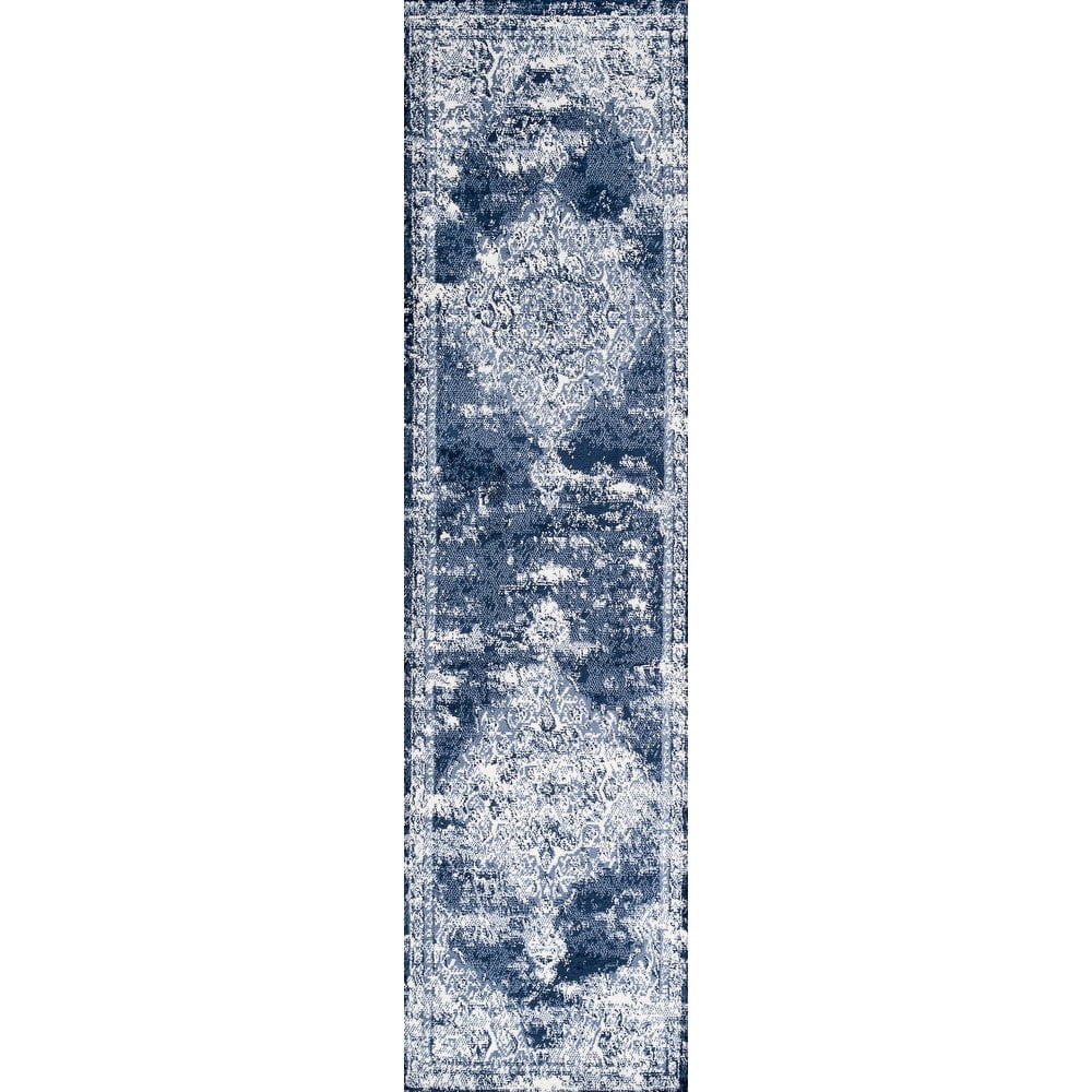 JONATHAN Y JONATHAN Y Rosalia Ornate Medallion Modern Area Rug 2 X 10 ...