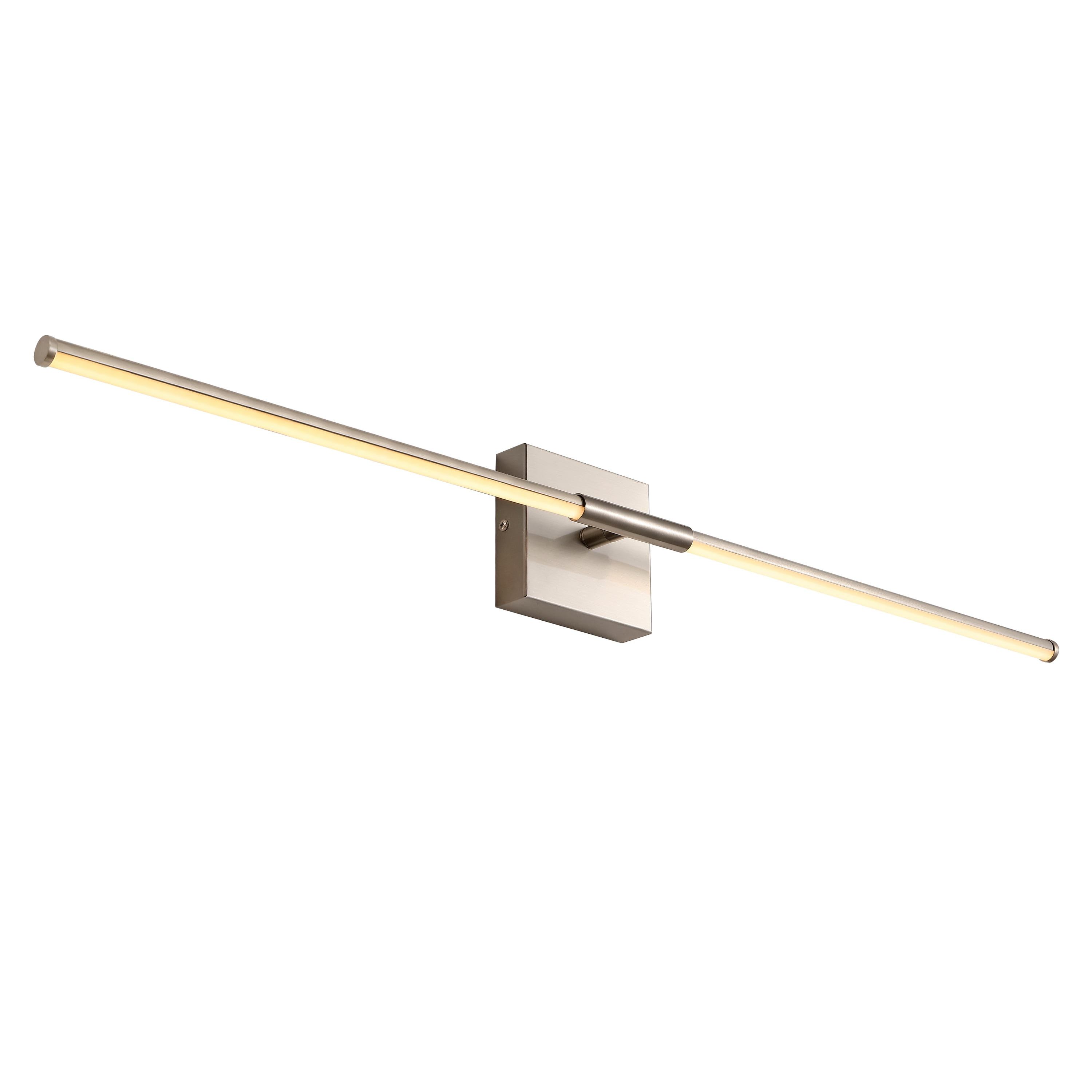 JONATHAN Y Makena 32" Modern Minimalist Dimmable Integrated LED Metal ...