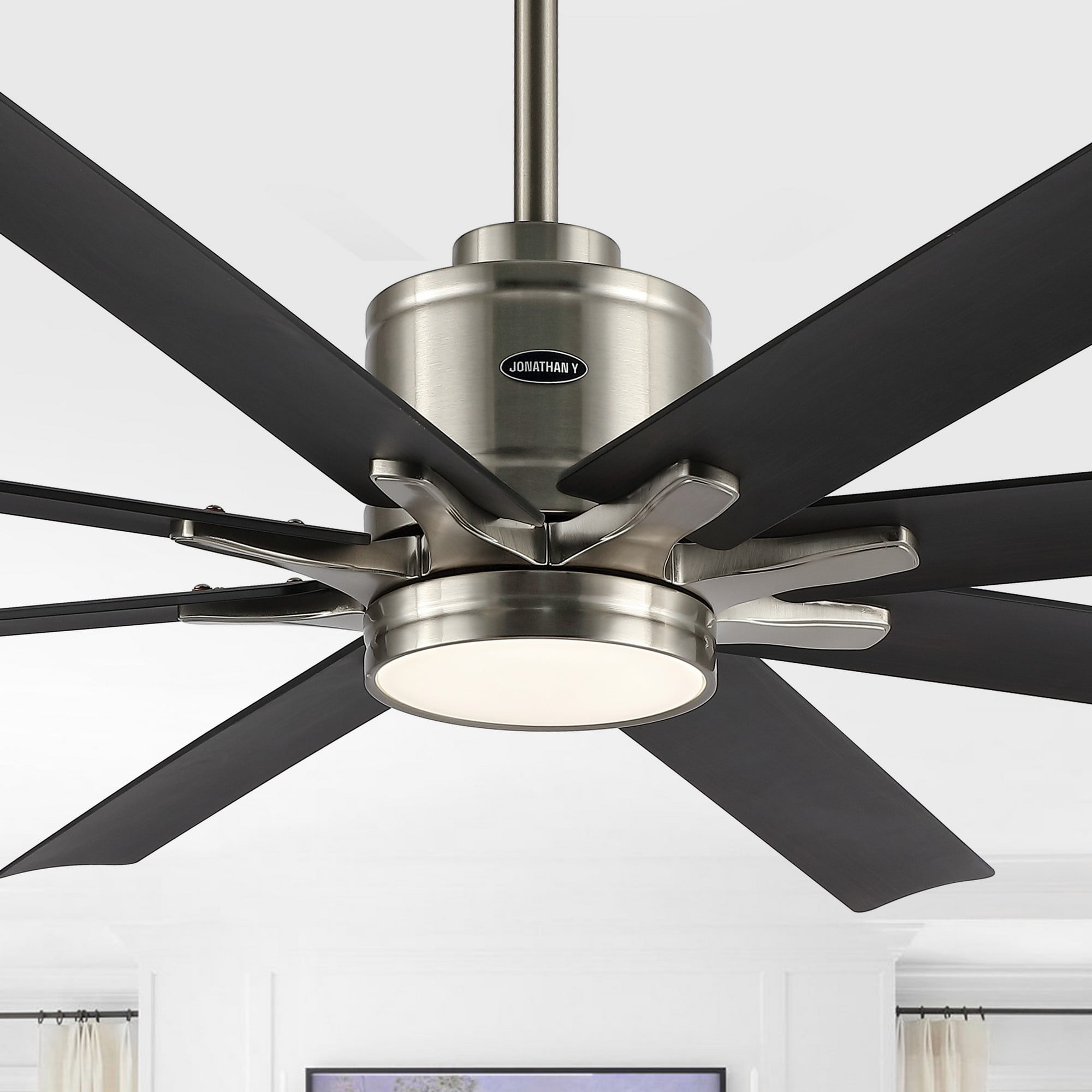 JONATHAN Y Octo 66" 1-Light Contemporary Industrial Iron/Plastic Mobile ...