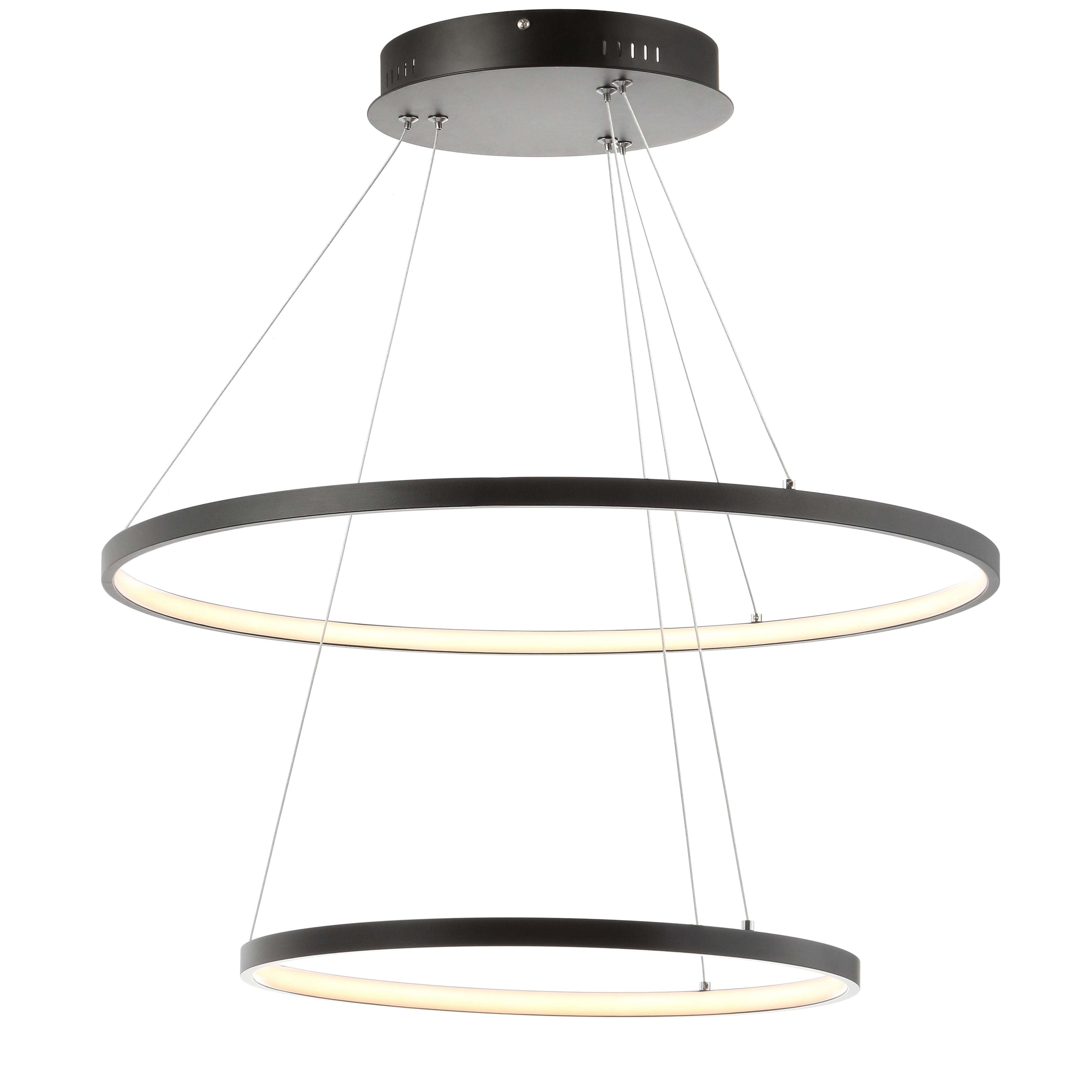 JONATHAN Y Kinsley Modern Bohemian Iron Integrated LED Pendant by ...