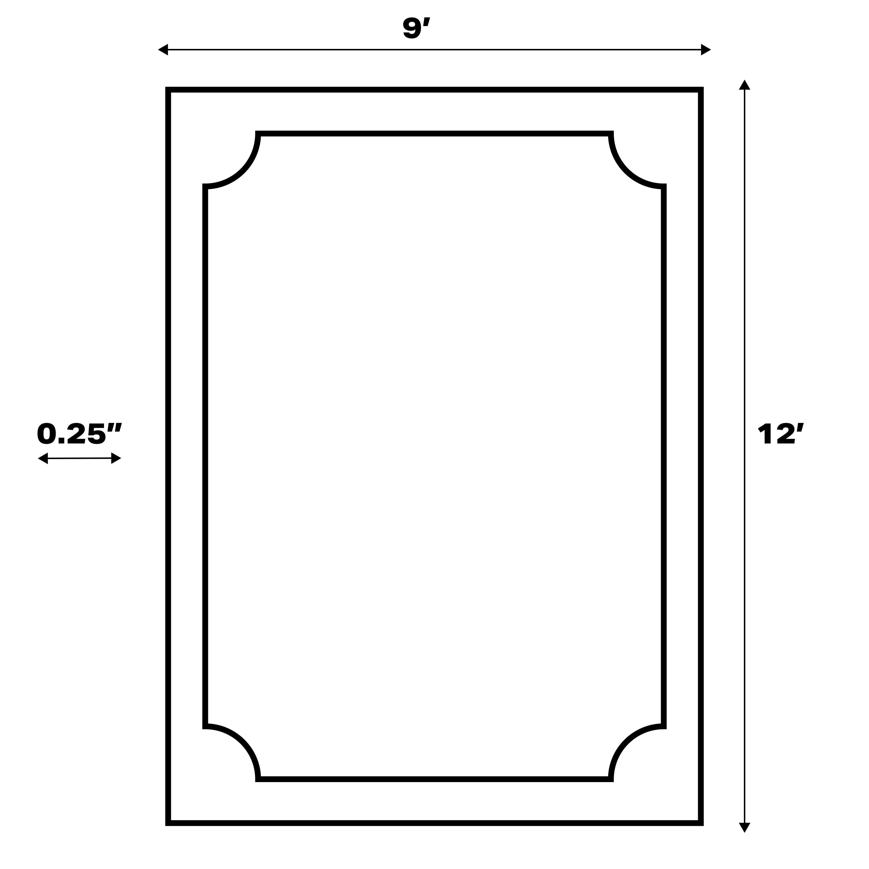 JONATHAN Y Odense Minimalist Curve Geometric Gray/Ivory Area Rug 9' x 12' - Gray/Ivory - Walmart.com