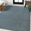 SAFAVIEH Rag Skylar Striped Cotton Area Rug, Light Green/Multi, 2' x 3 ...