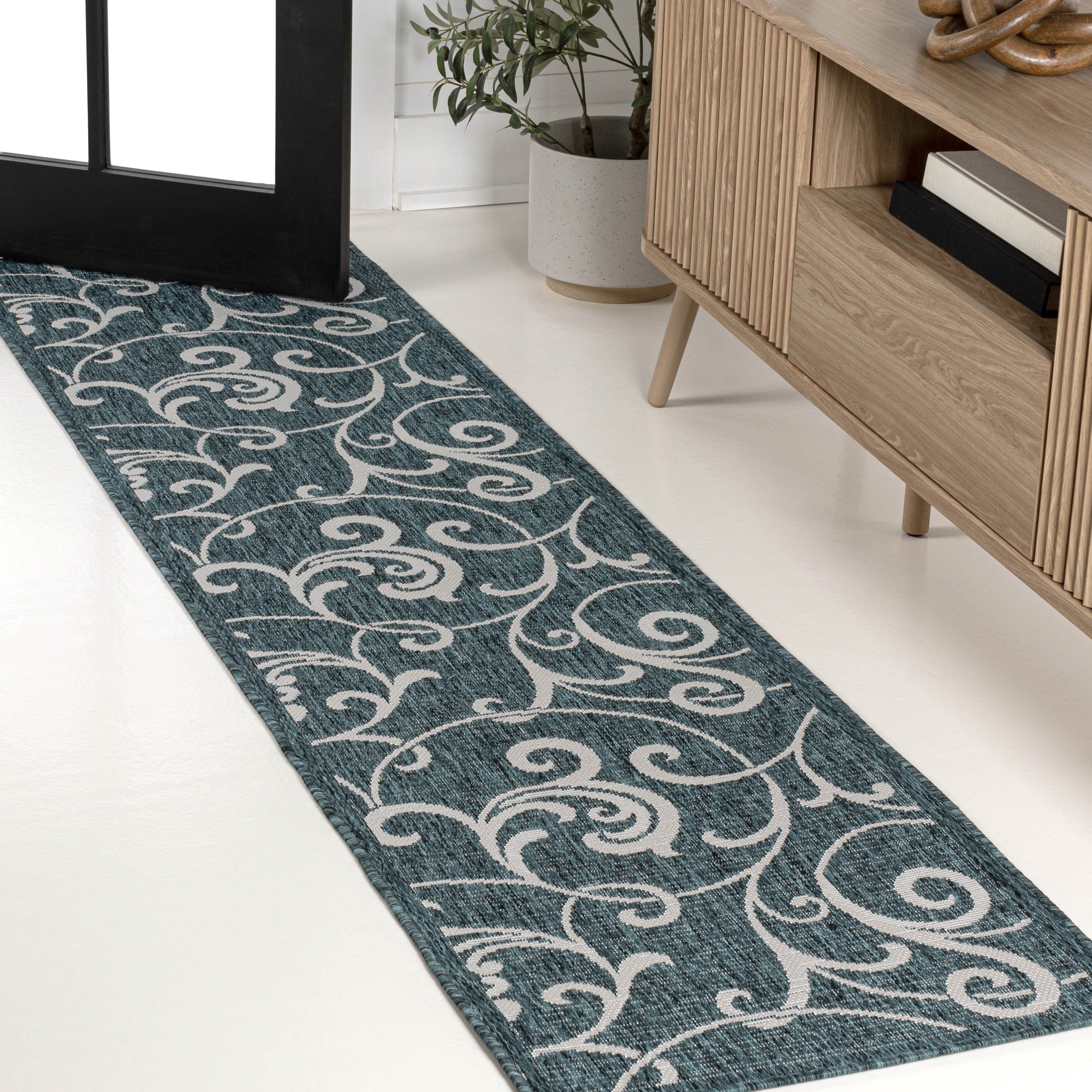 JONATHAN Y TUSCAN SUN 2 x 8 Runner Rug, Maribel Traditional All-Over ...