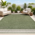 JONATHAN Y TUSCAN SUN 8 x 10 Area Rug, Alda Minimalist Mingled - Green ...