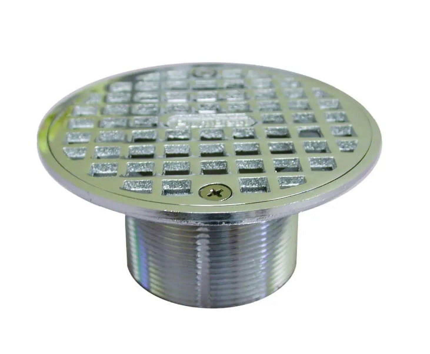 JONES STEPHENS 2" IPS Brass Spud w/4" Dia Cast Strainer-Chrome for ...