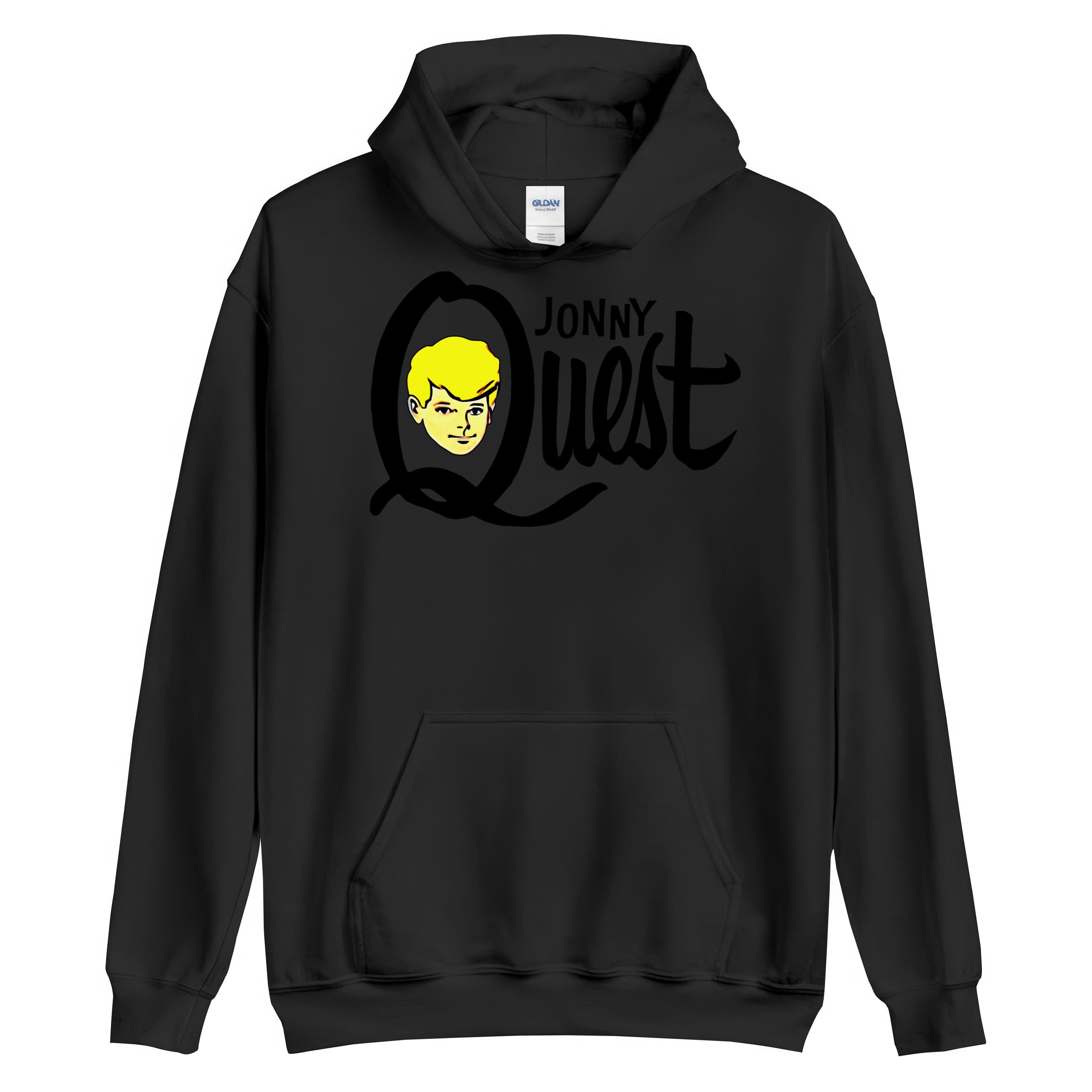 JONNY QUEST LOGO T-SHIRT HANNA BARBERA CARTOON ANIMATION-TH48977 ...