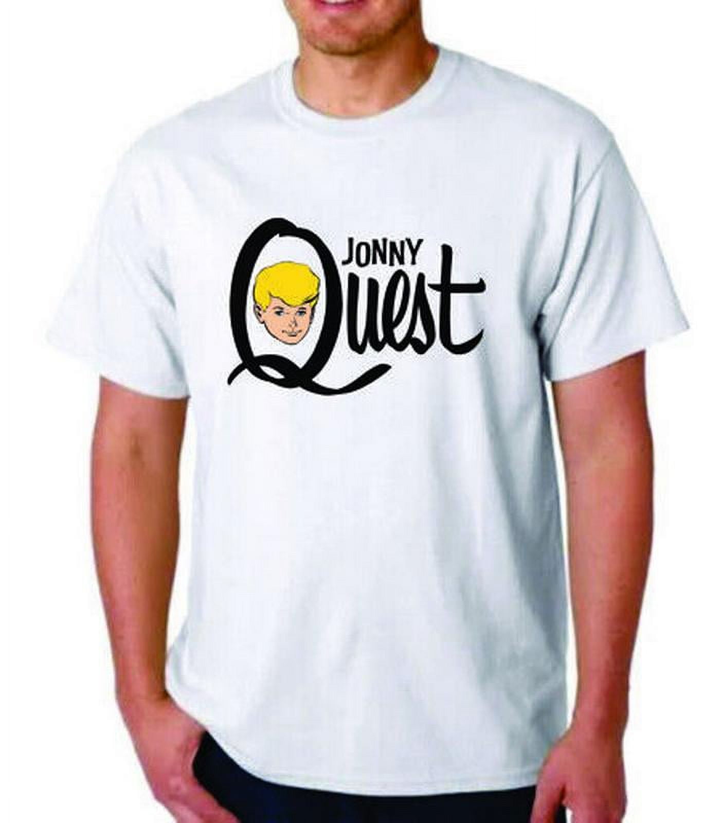 JONNY QUEST LOGO T-SHIRT HANNA BARBERA CARTOON ANIMATION - Walmart.com