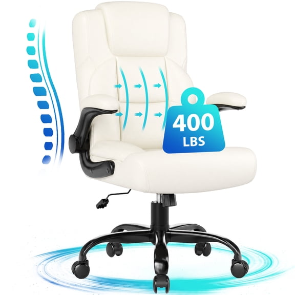 Office Furniture White Swivel Chairs