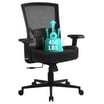 Union & Scale Flexfit Hyken Charcoal Gray Office Task Chair with Swivel ...
