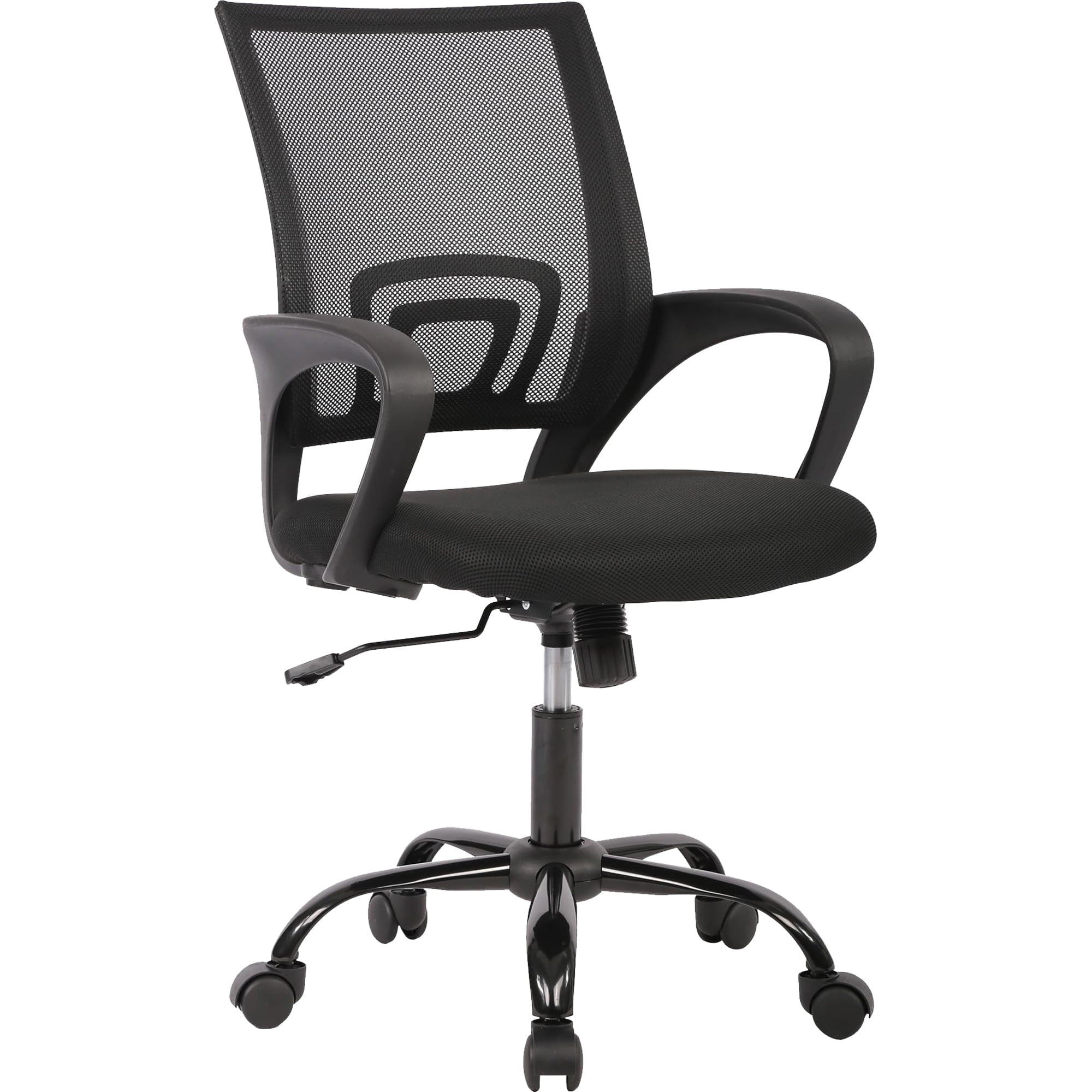 JONPONY Ergonomic Office Chair, Lumbar Support, Adjustable Height with ...