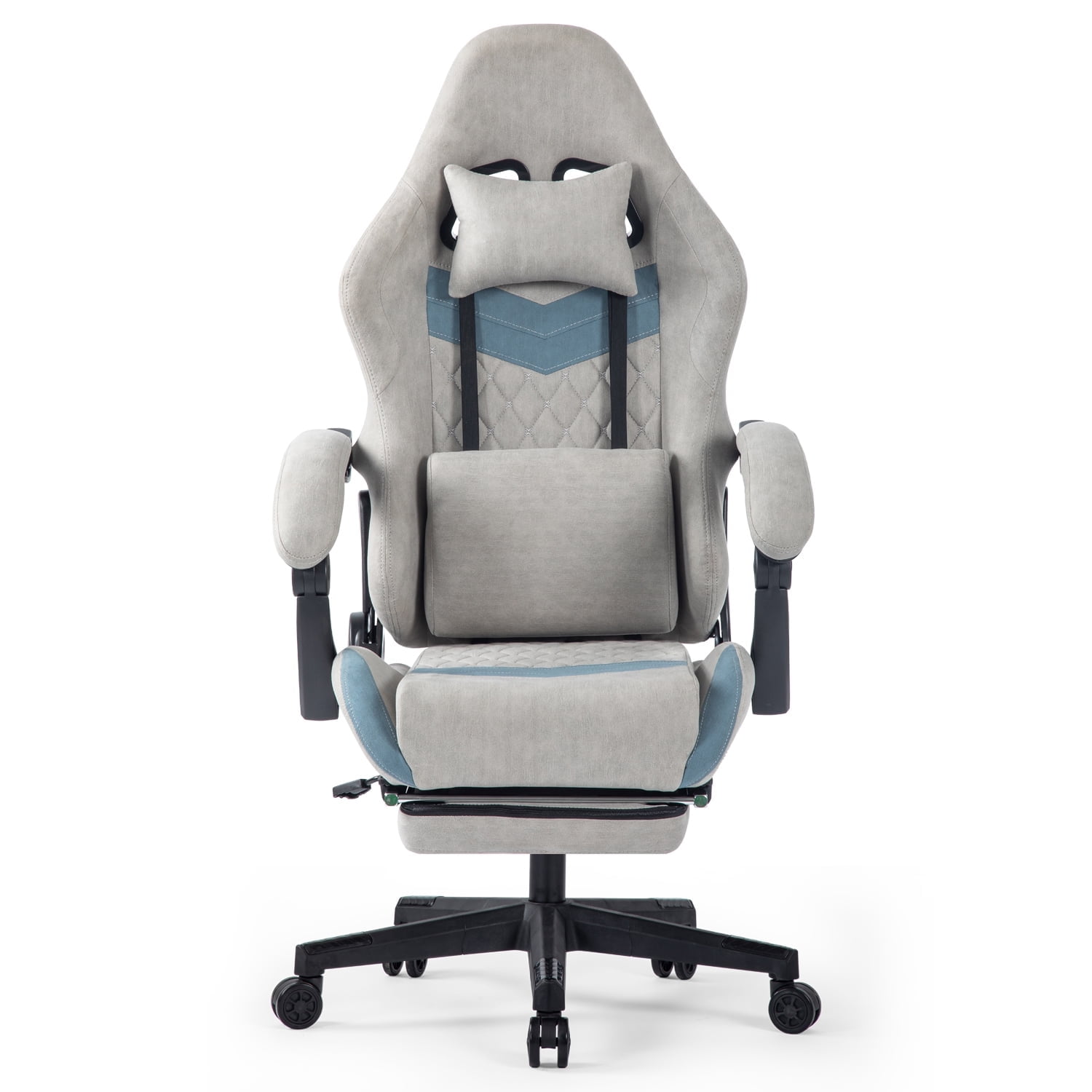 JONPONY Ergonomically adjustable esports chair, equipped with headrests ...