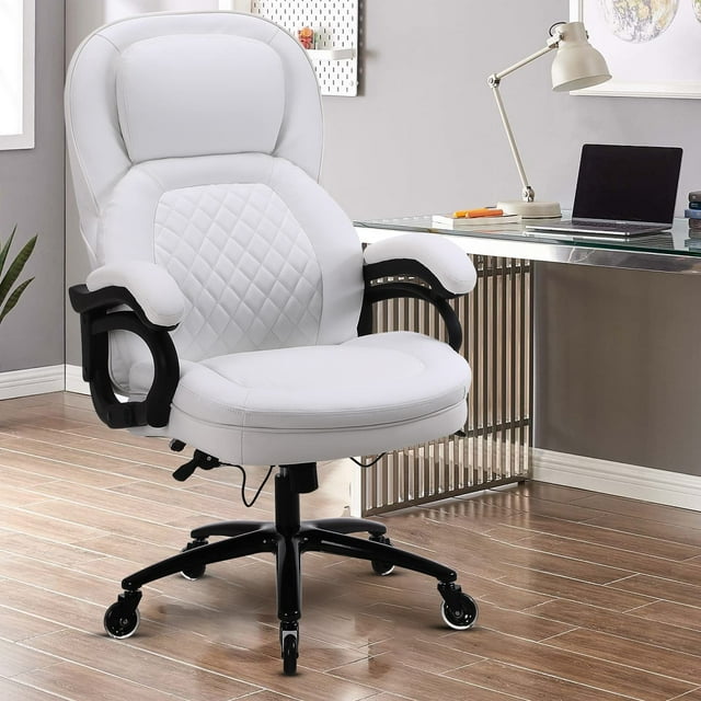 JONPONY Office Chair High Back Computer Chair Desk Chair, Diamond ...