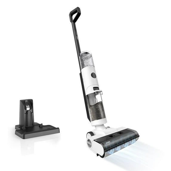 JONR ED12 Cordless Wet Dry Vacuum Cleaner and Mop, 850ml Water Tank, 30 ...