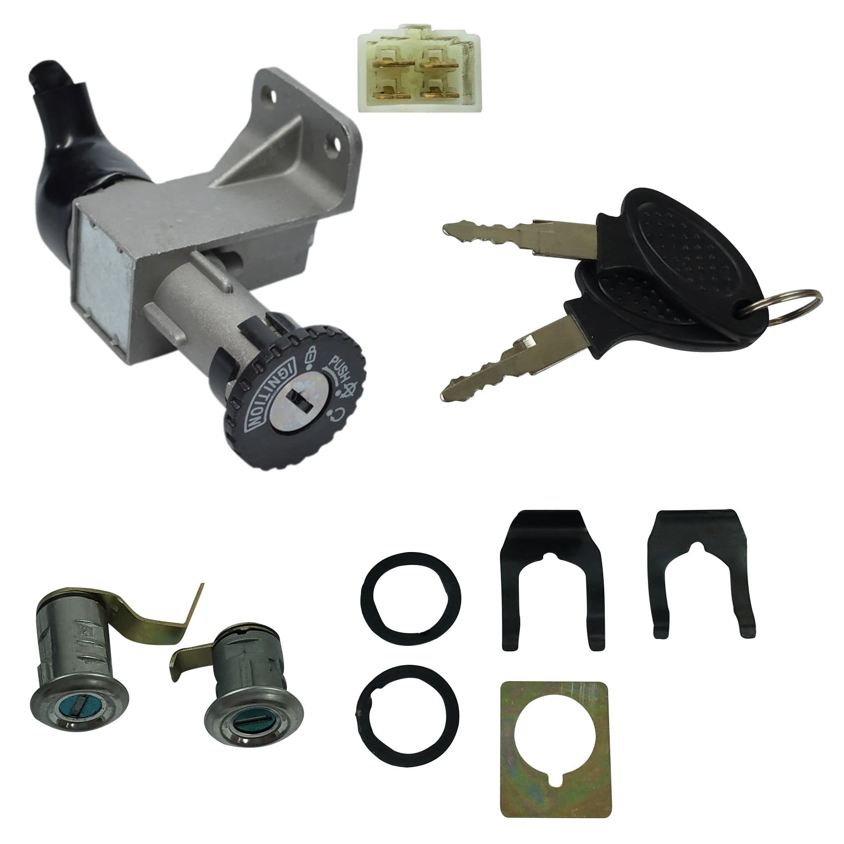 JONWAY TANK TAOTAO KEY IGNITION LOCK SET CHINESE SCOOTER GY6 4-Stroke ...