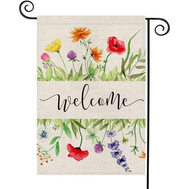 Newhomestyle Hello Summer Watermelon Garden Flags for Outside 12x18 ...