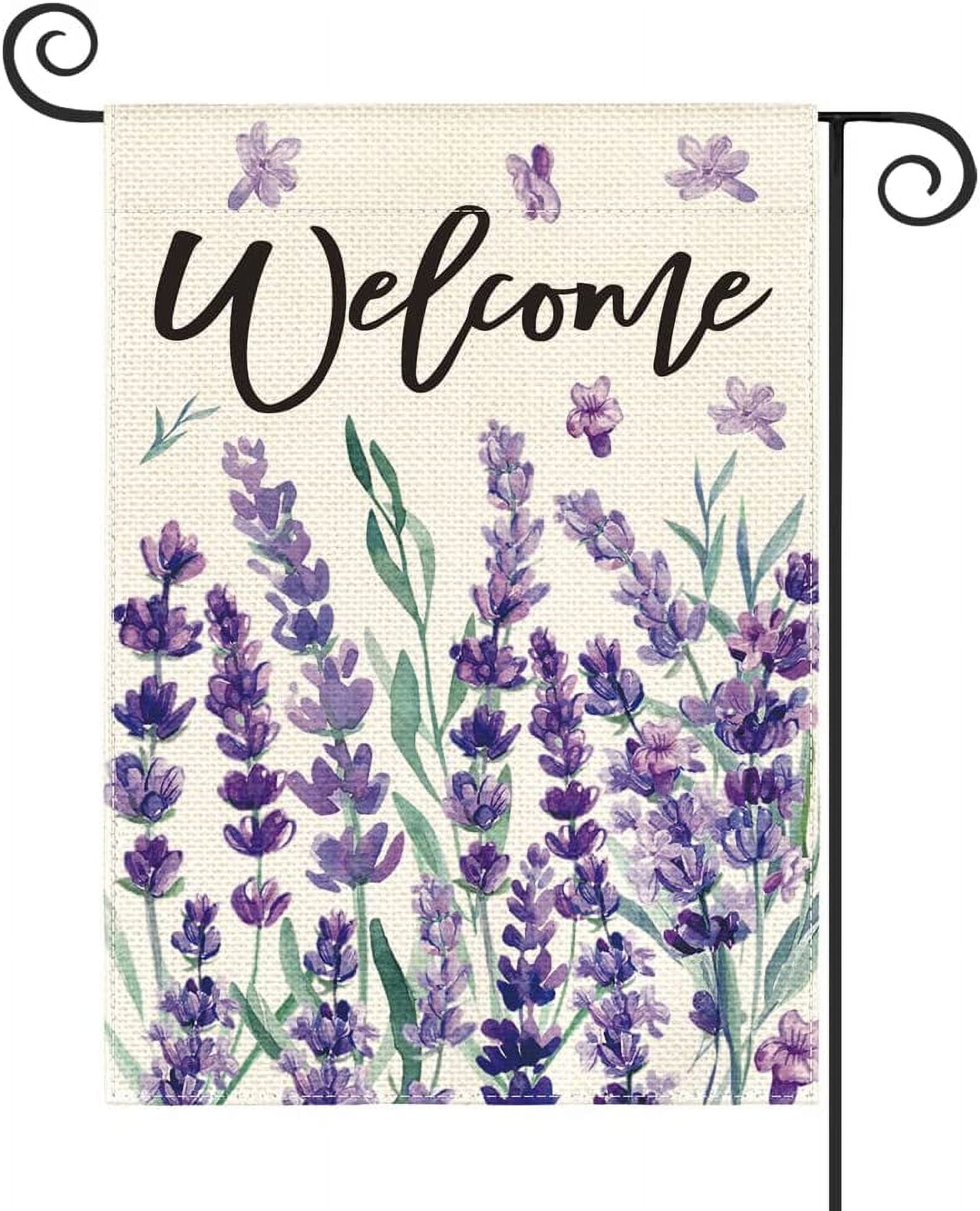 JOOCAR Garden Flag 12" x 18" Outdoor Flag for Outdoor Garden Festival ...