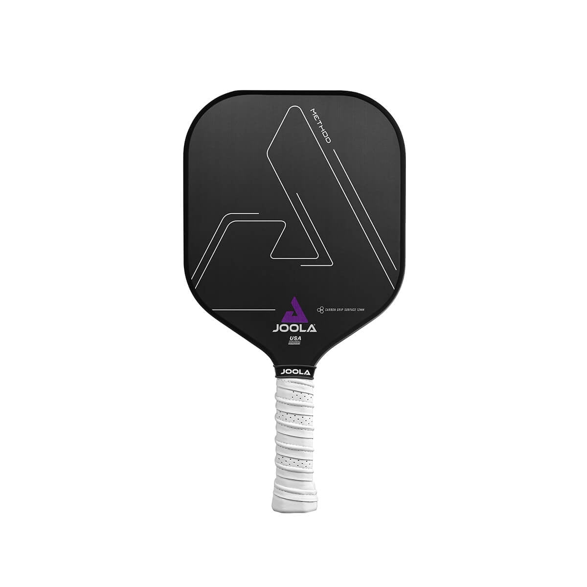 JOOLA Method CGS 12mm Pickleball Paddle, Black, 4" Slim Grip ...