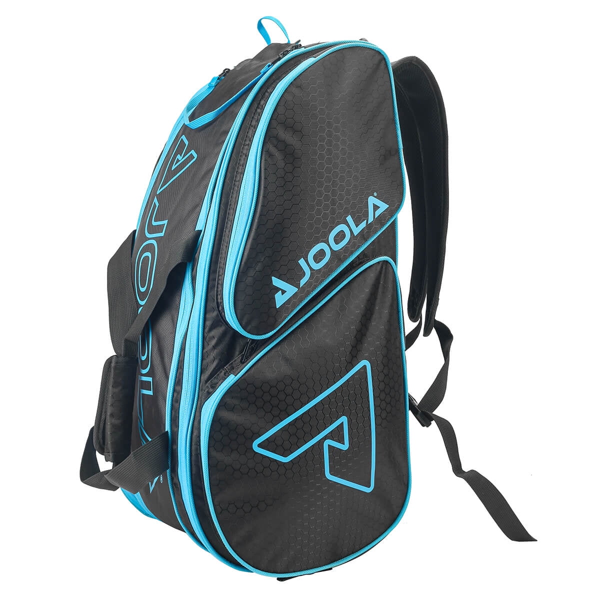 JOOLA Tour Elite Pickleball Bag - Backpack Duffle - Black/Blue ...