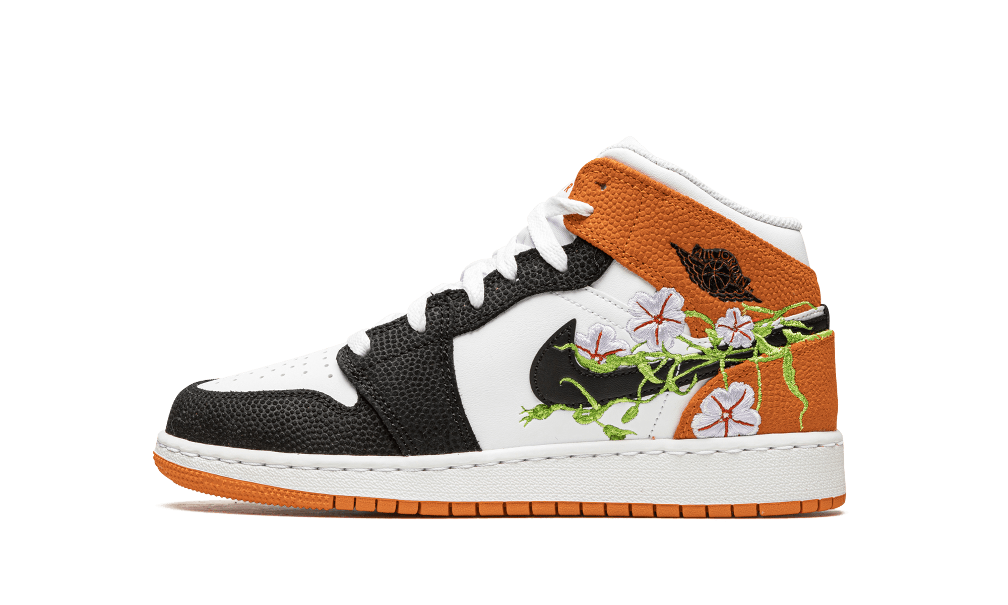 JORDAN GRADE SCHOOL Air Jordan 1 Mid GS "Basketball Blossom" DQ8390 100 ...