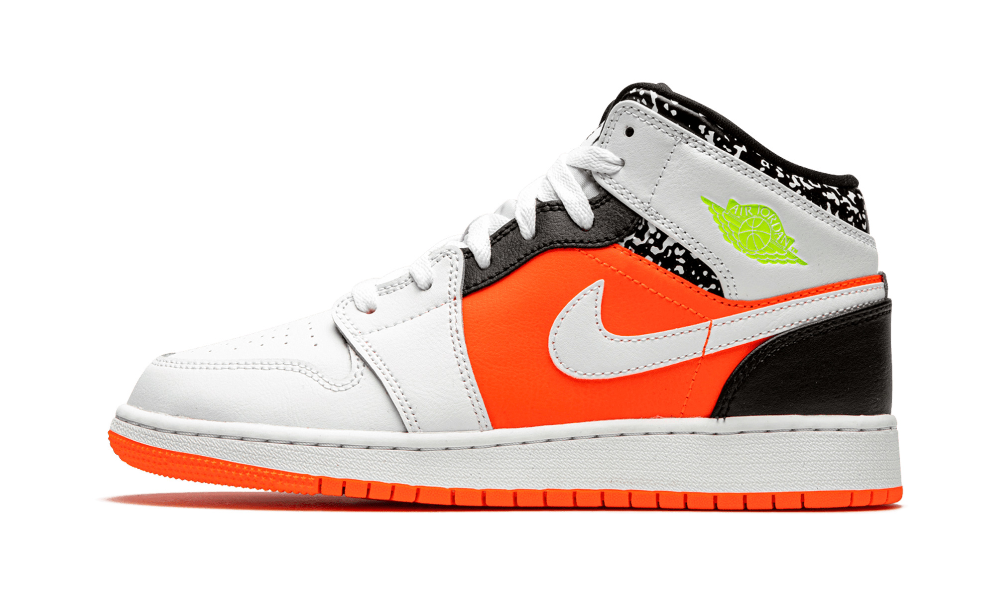 JORDAN GRADE SCHOOL Air Jordan 1 Mid GS "Notebook" 554725 870 from ...