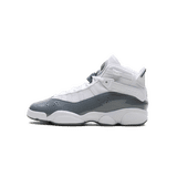JORDAN GRADE SCHOOL Air Jordan 6 RINGS GS "WHITE COOL GREY" 323419 121 ...
