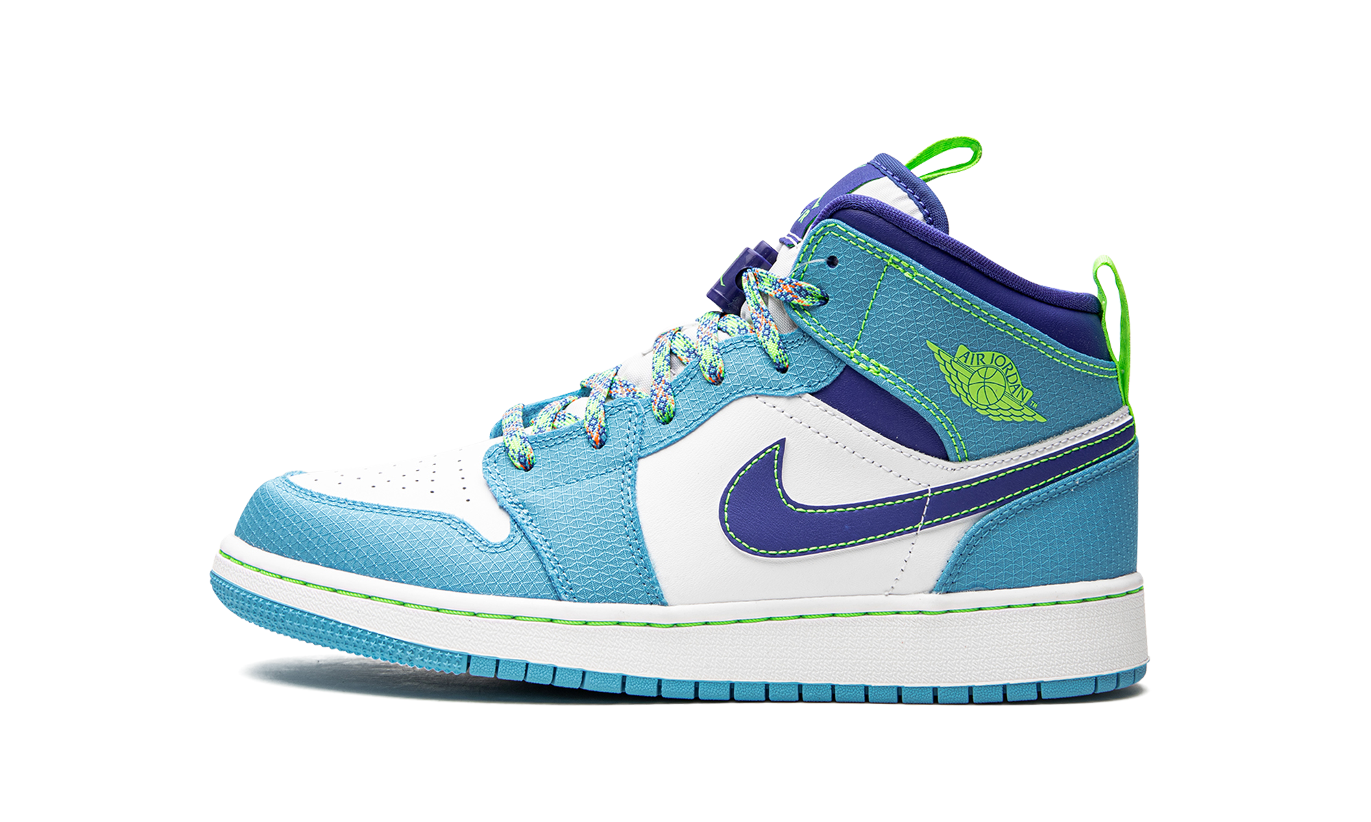 JORDAN GRADE SCHOOL Jordan 1 Mid SE GS "Sprite Blue" DA8010 400 from ...