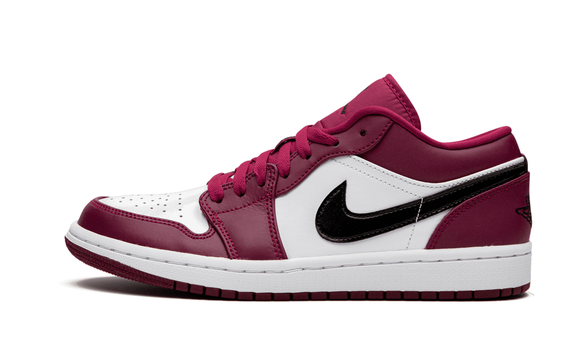 JORDAN MENS Air Jordan 1 Low "Noble Red" 553558 604 from Stadium Goods ...