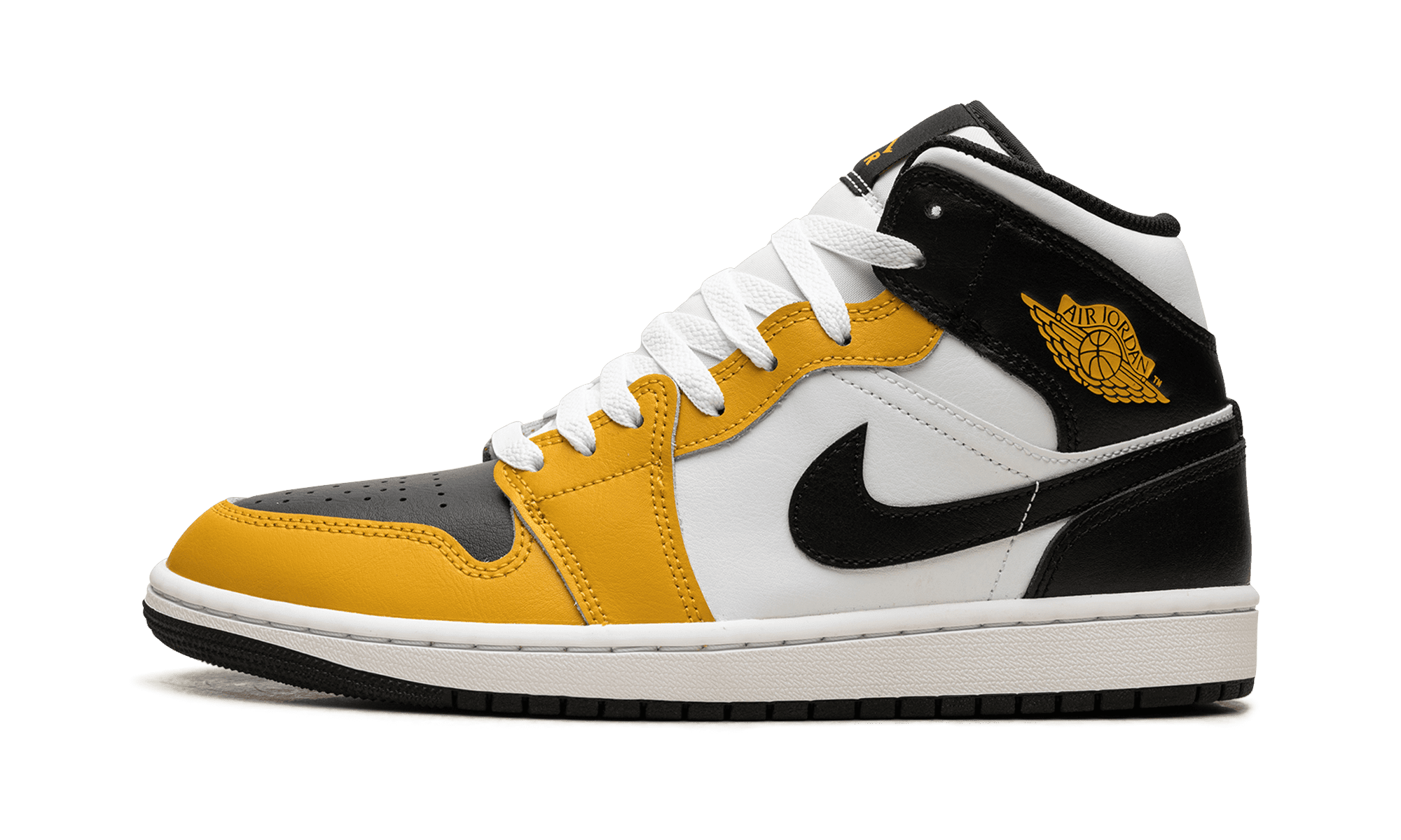 JORDAN MENS Air Jordan 1 Mid "Yellow Ochre" DQ8426 701 DQ8426 701 from ...