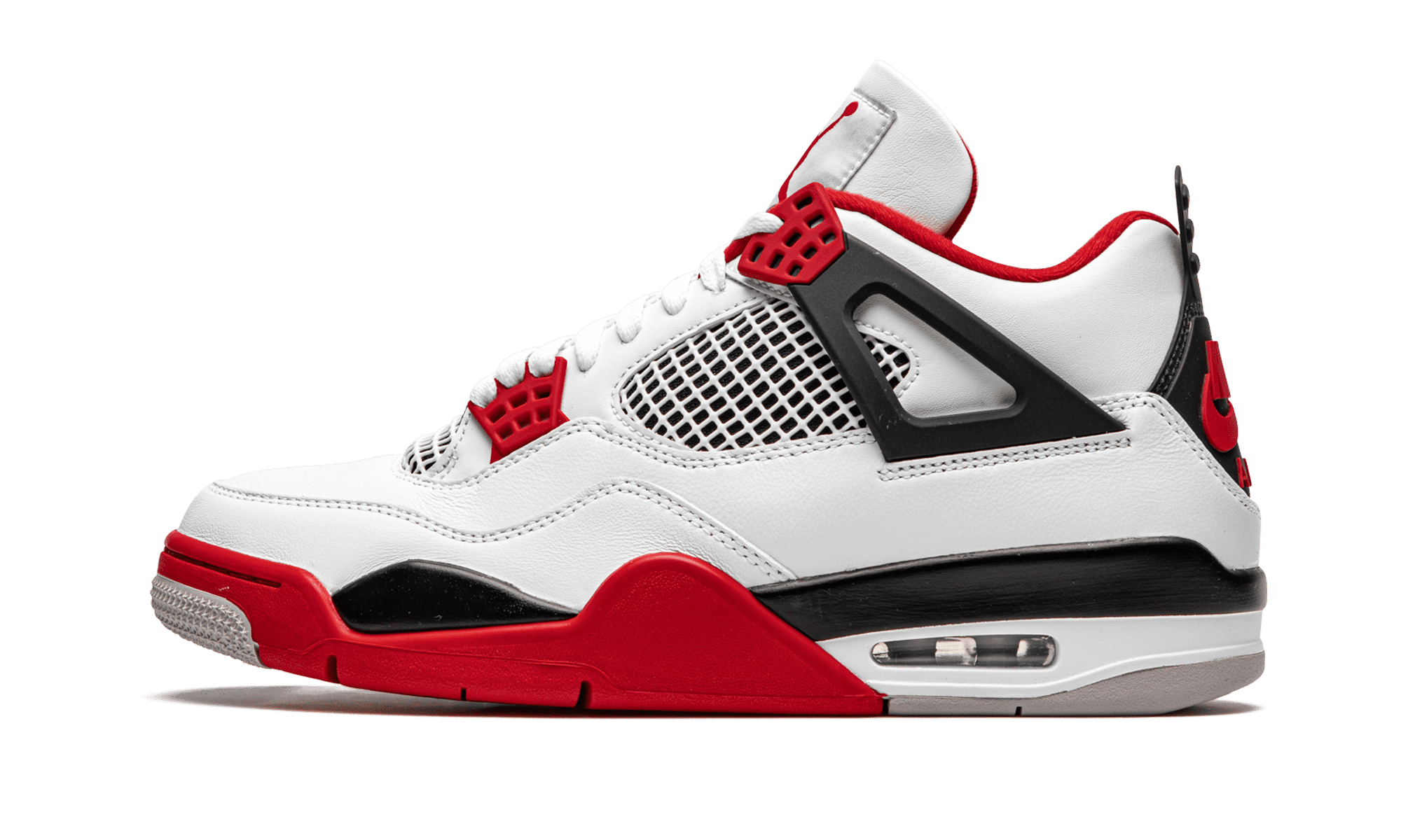 JORDAN MENS Air Jordan 4 Retro "Fire Red 2020" DC7770 160 DC7770 160 ...
