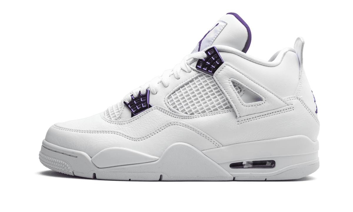 JORDAN MENS Air Jordan 4 Retro "Metallic Pack - Purple" CT8527 115 ...