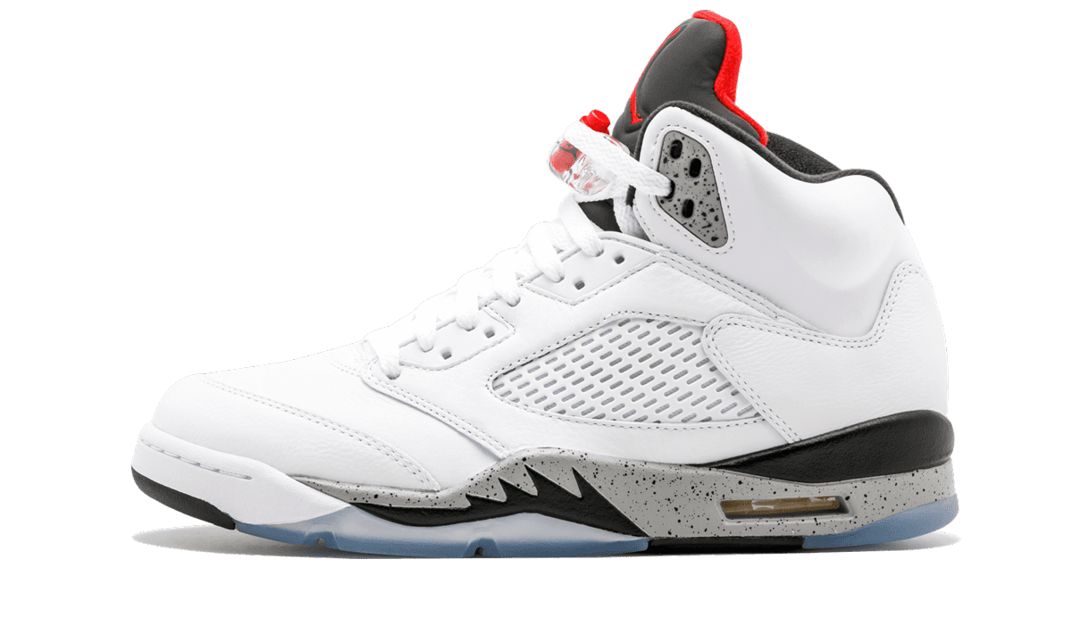 JORDAN MENS Air Jordan 5 Retro "CEMENT" 136027 104 from Stadium Goods ...