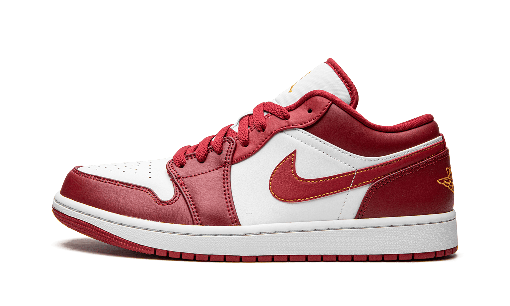 JORDAN MENS Jordan 1 Low "Cardinal Red" 553558 607 553558 607 from ...