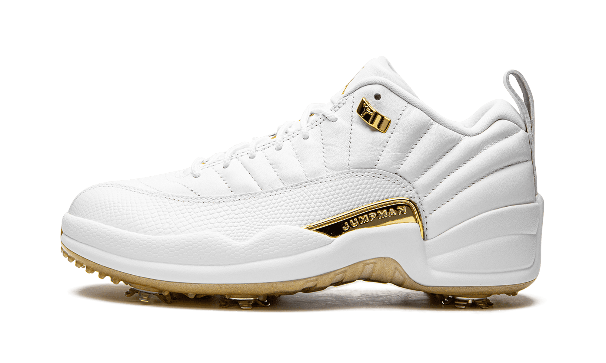 JORDAN MENS Jordan XII G NRG M22 "Jordan 12 Golf - White Metallic ...