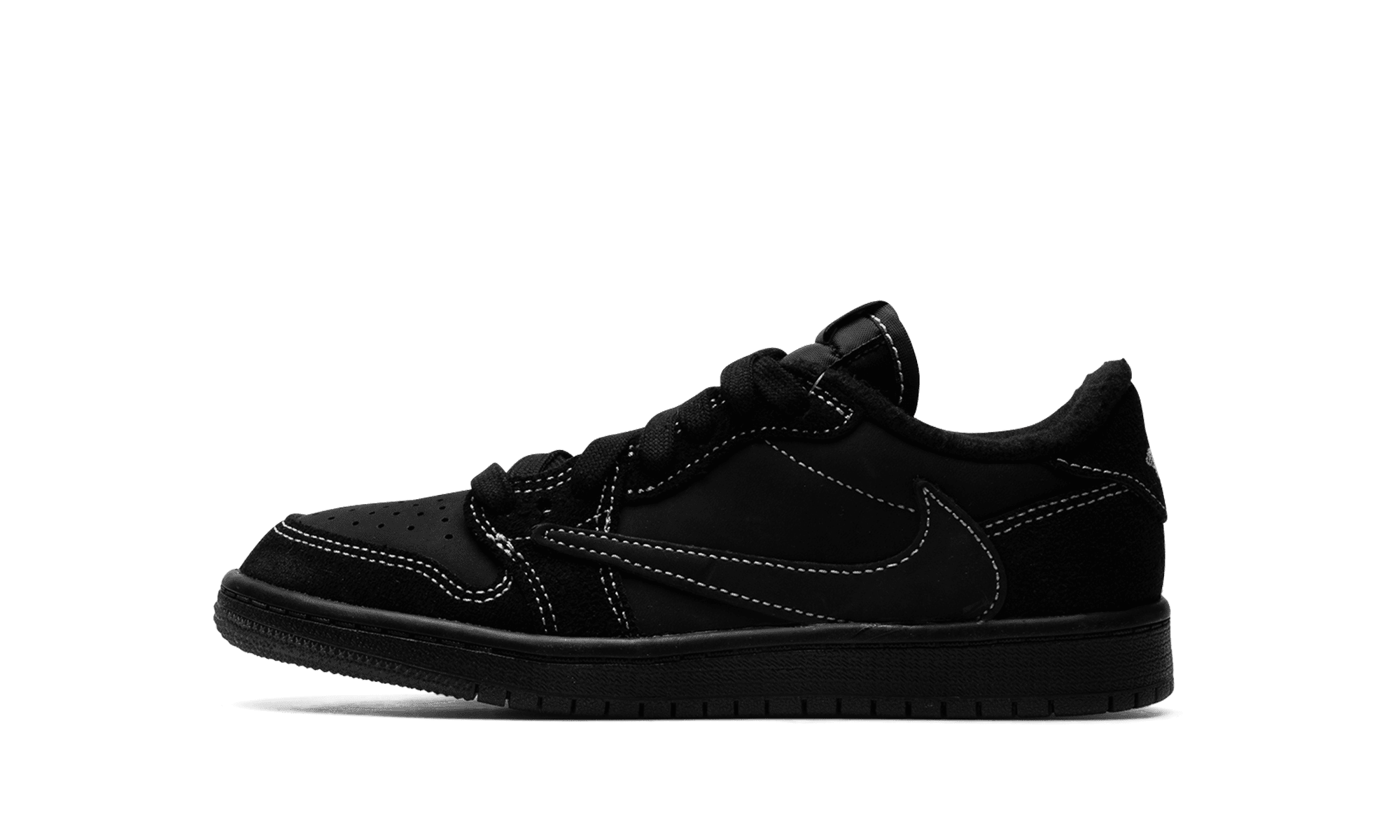 JORDAN PRE SCHOOL Air Jordan 1 Low OG PS "Travis Scott - Black Phantom ...
