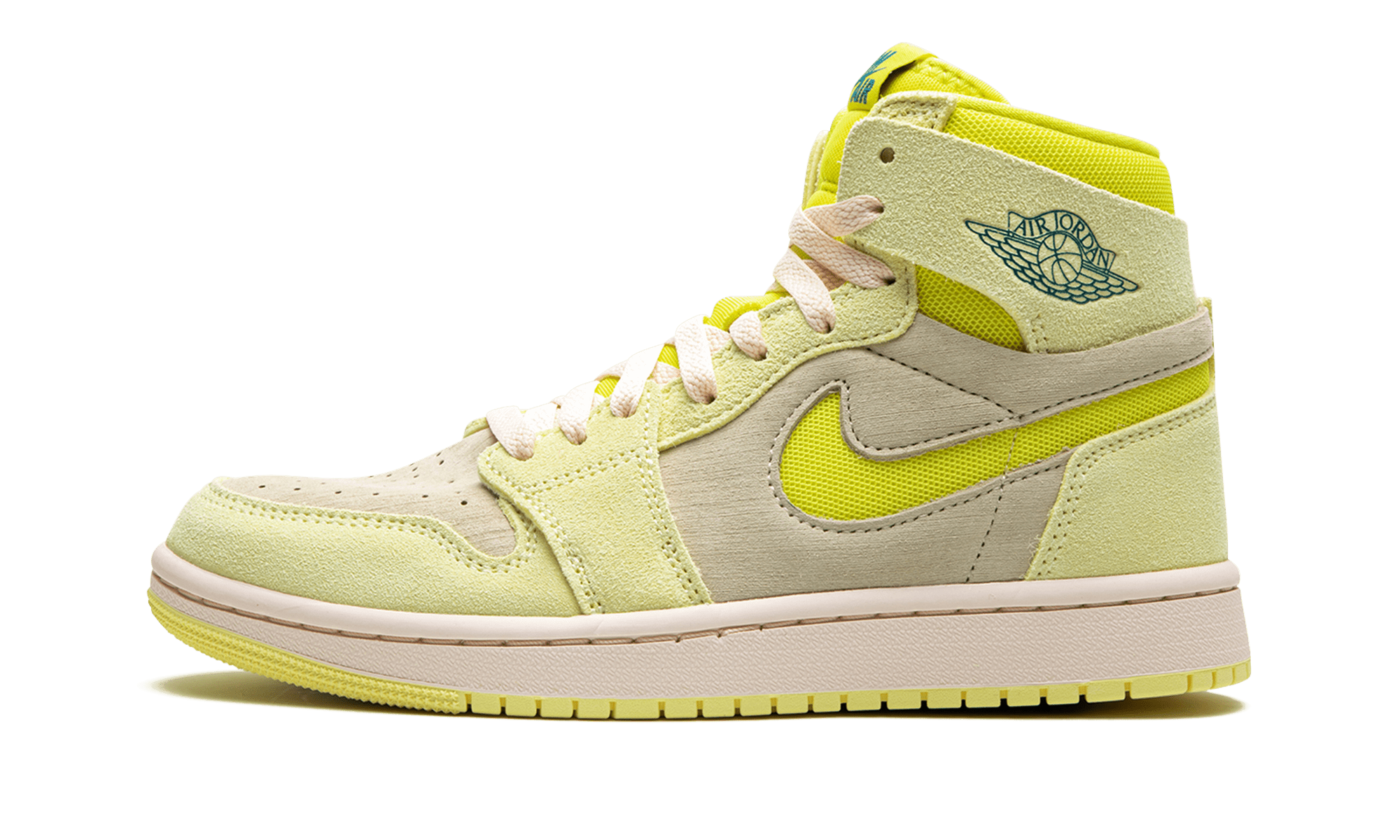 JORDAN WOMENS AIR JORDAN 1 ZOOM CMFT 2 Womens "Citron Tint" DV1305 800 ...