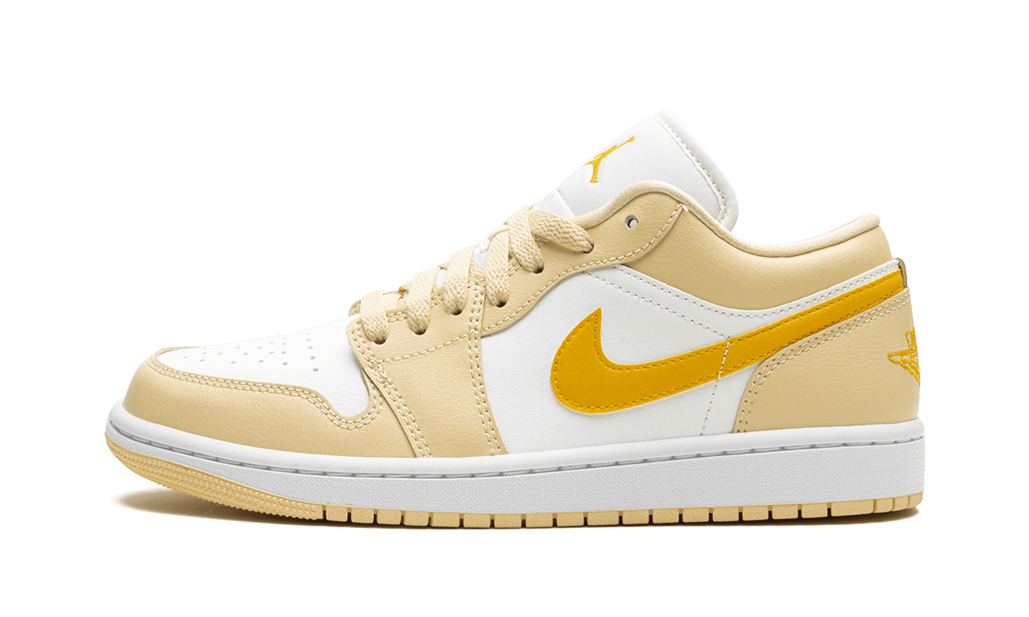 JORDAN WOMENS Air Jordan 1 Low Womens "YELLOW OCHRE" DC0774 170 DC0774 ...