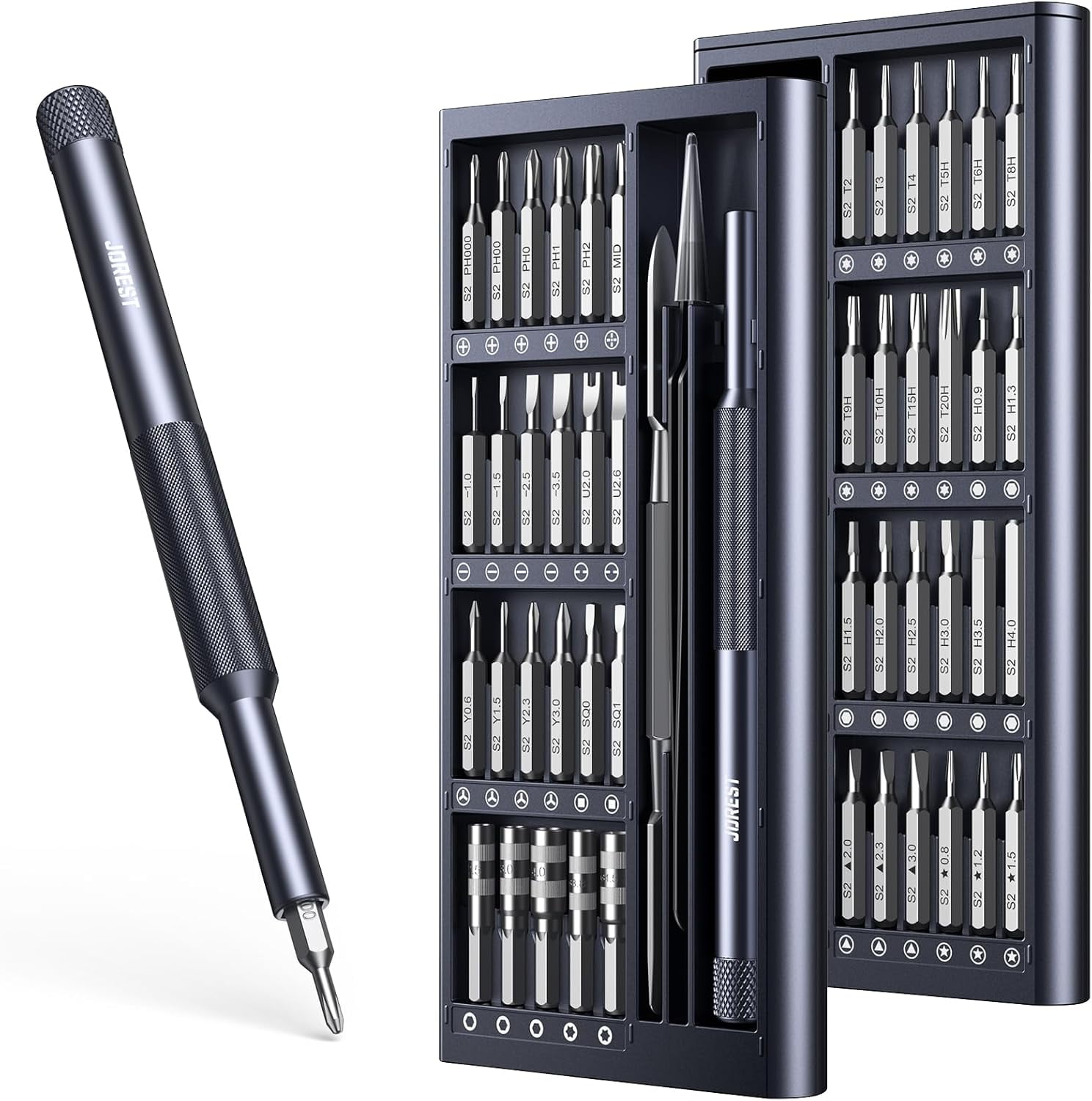 JOREST 50 in 1 Precision Screwdriver Set with Security Torx, Magnetic Mini Repair kit for ...